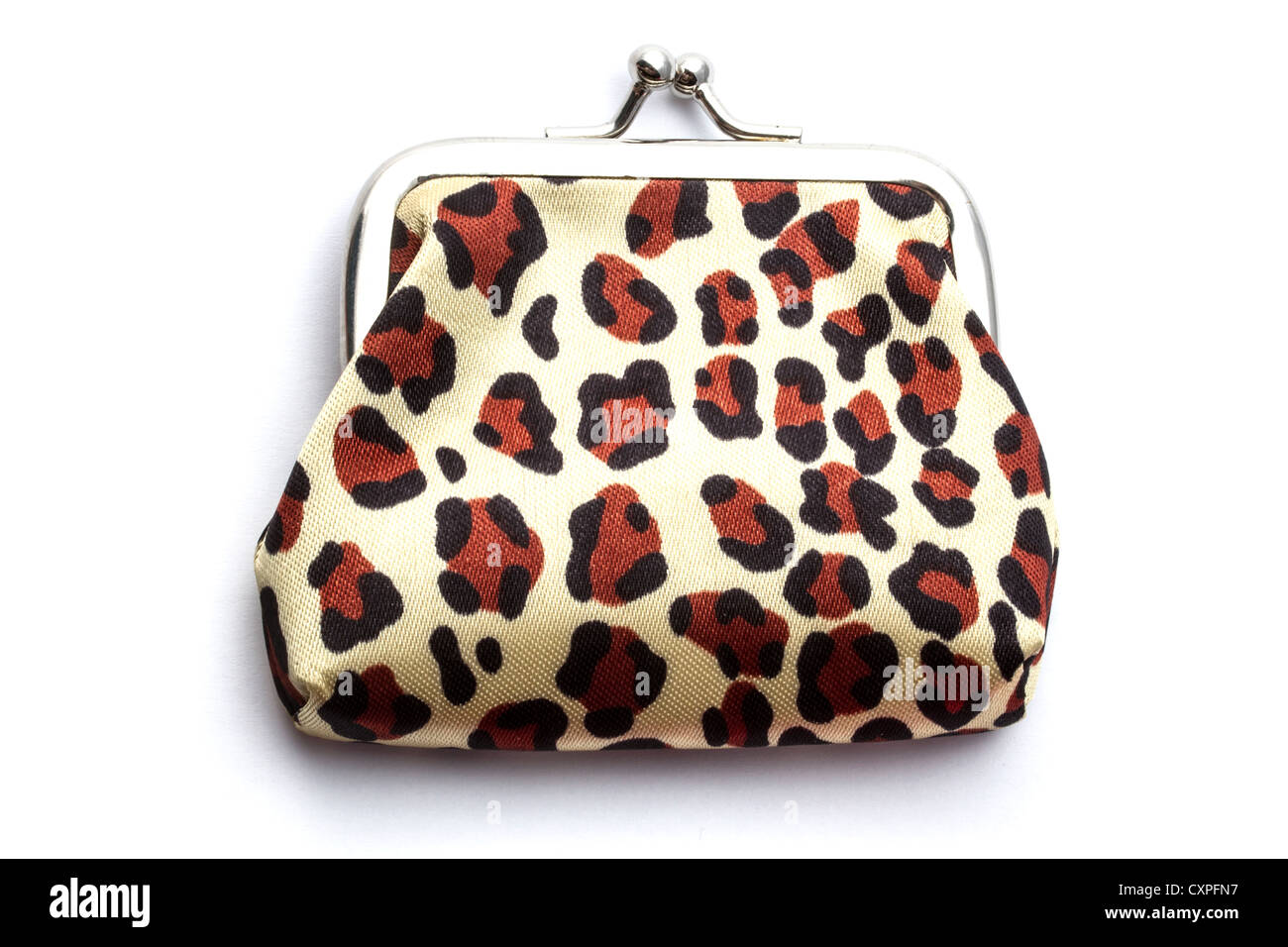 Beautiful purse isolated on white background Stock Photo - Alamy