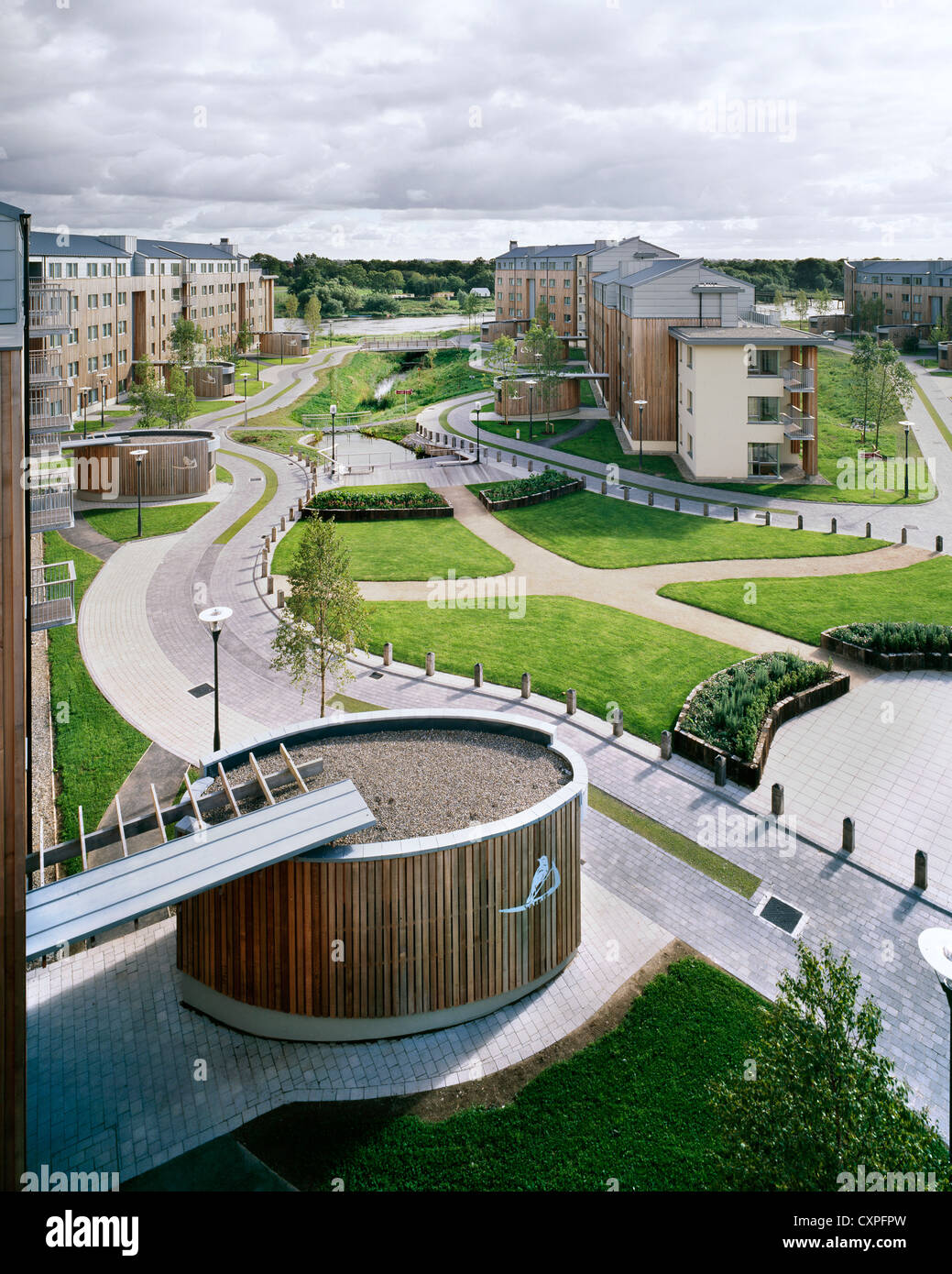 Thomond student village student housing hi-res stock photography and ...