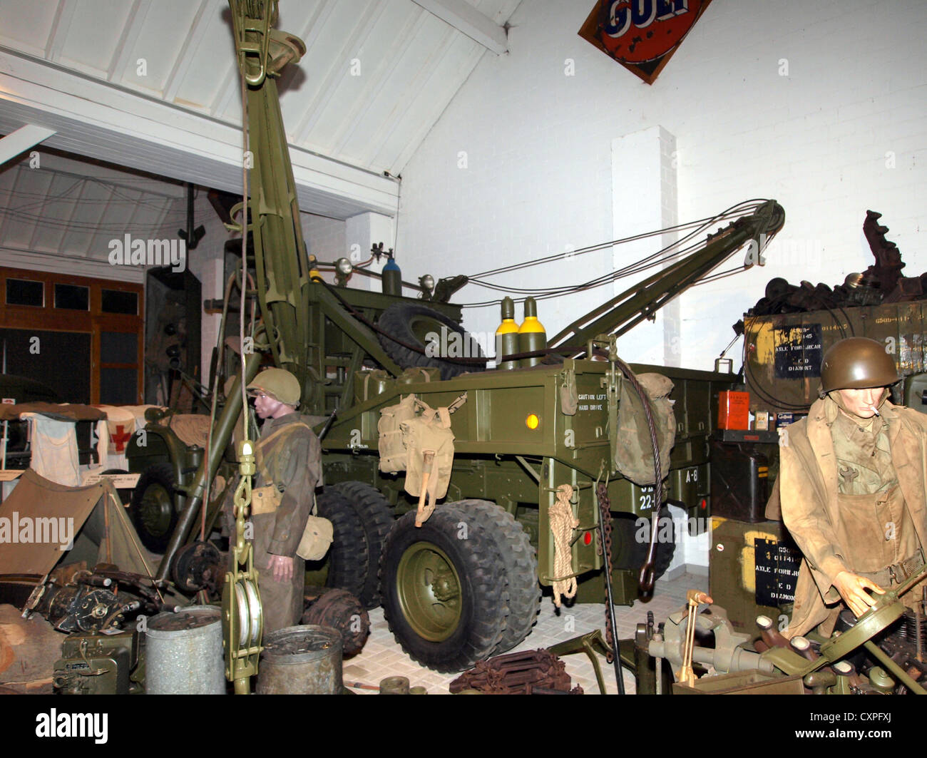 Diamond T 969A Wrecker Stock Photo - Alamy