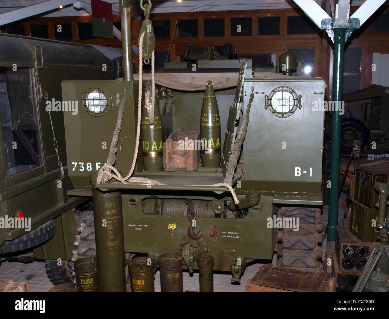 Allis-Chalmers M4 high speed tractor Stock Photo - Alamy
