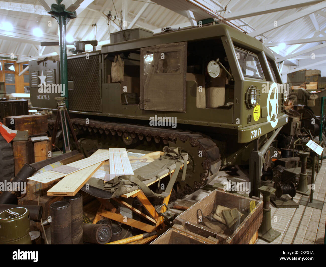 Allis-Chalmers M4 high speed tractor Stock Photo - Alamy
