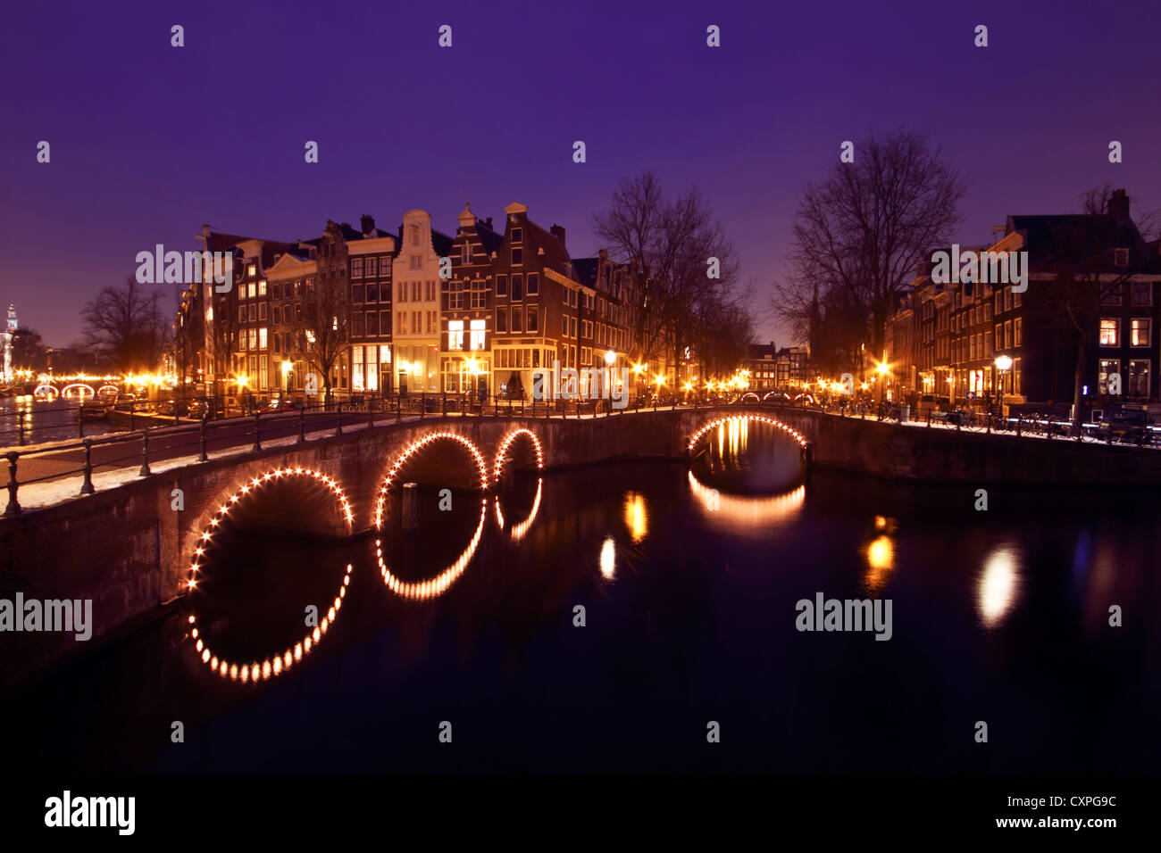 Lights of amsterdam hi-res stock photography and images - Alamy