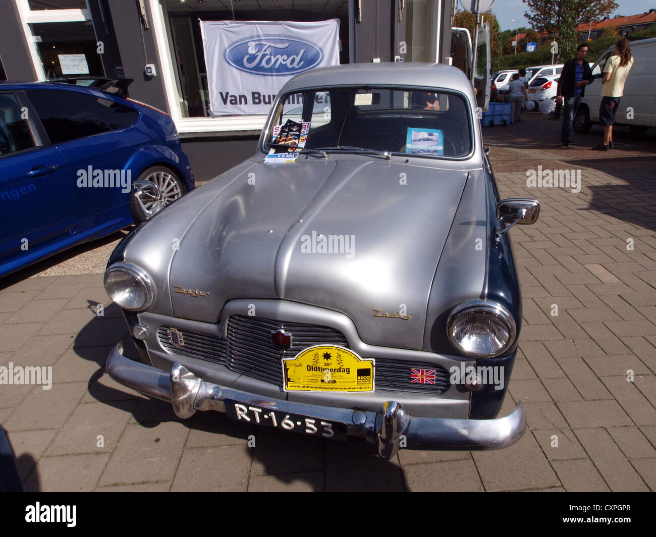 The Ford Zephyr Zodiac, a classic British automobile, is known for its ...