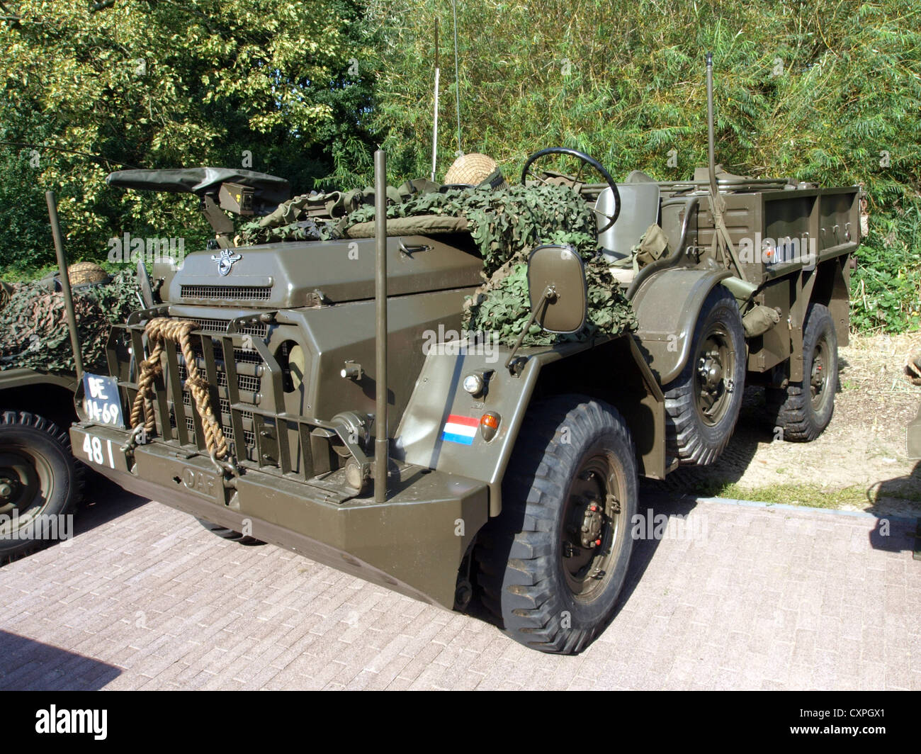 The DAF YA-126 is a military vehicle designed for combat and defense ...