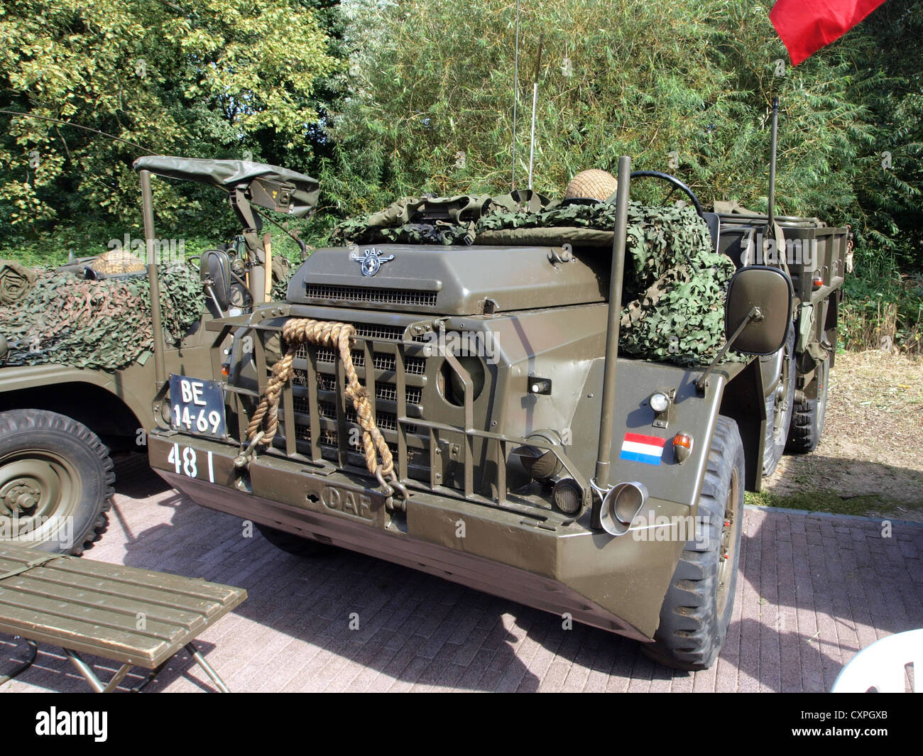 The DAF YA-126 is a Dutch military truck designed for transport and ...