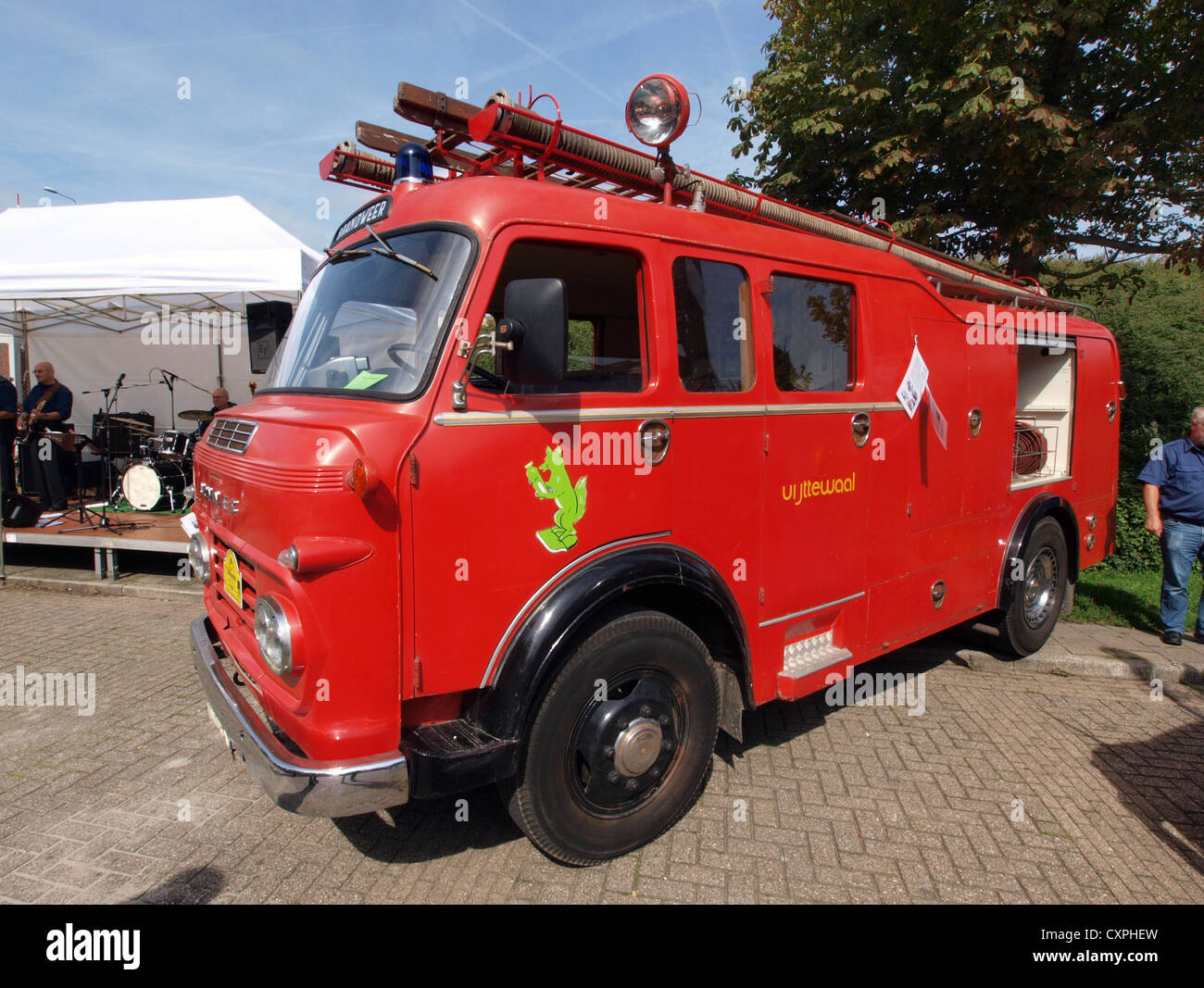 1964 Commer CAH741 fire engine truck tender Stock Photo - Alamy