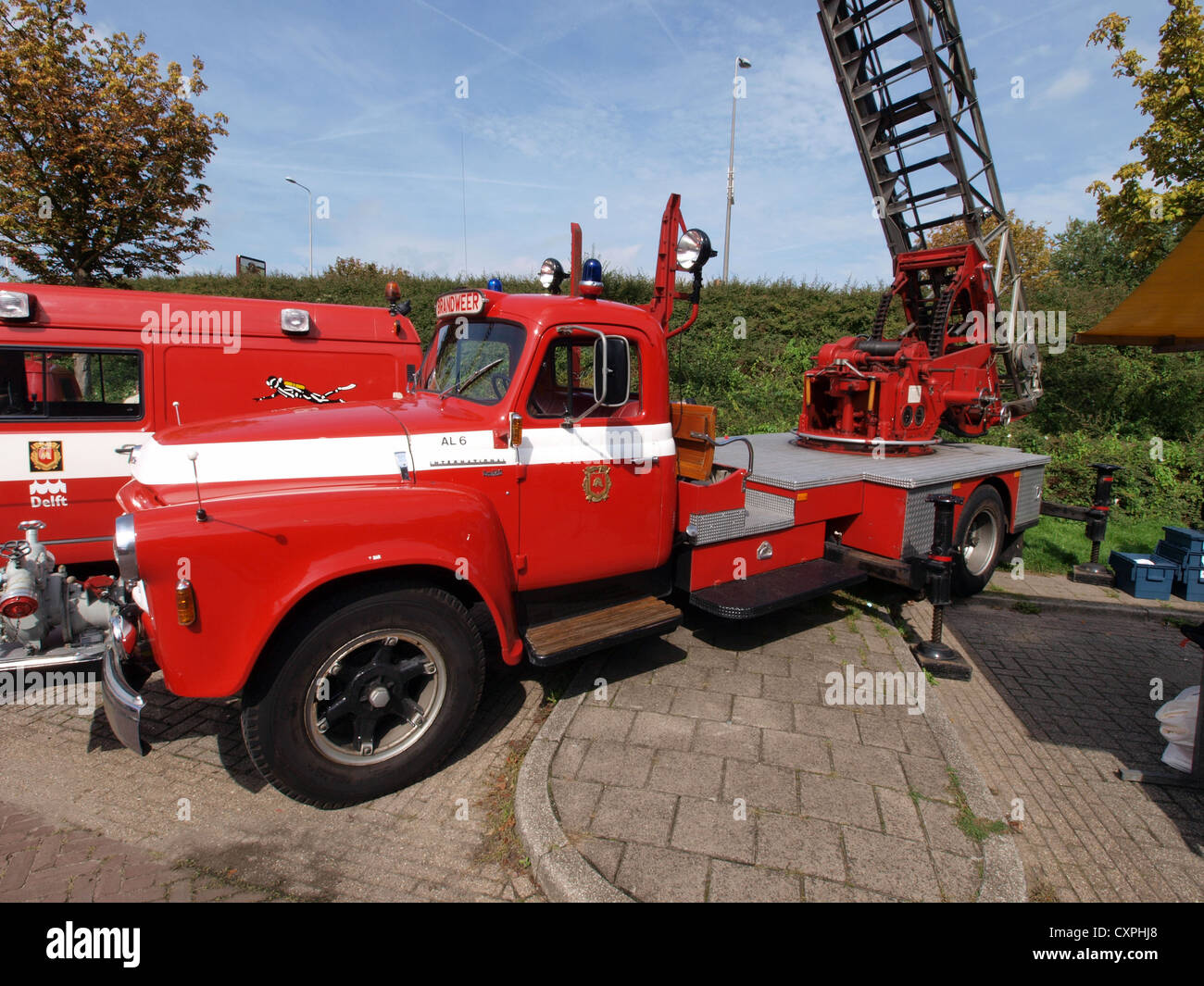 Vintage fire tender hi-res stock photography and images - Alamy