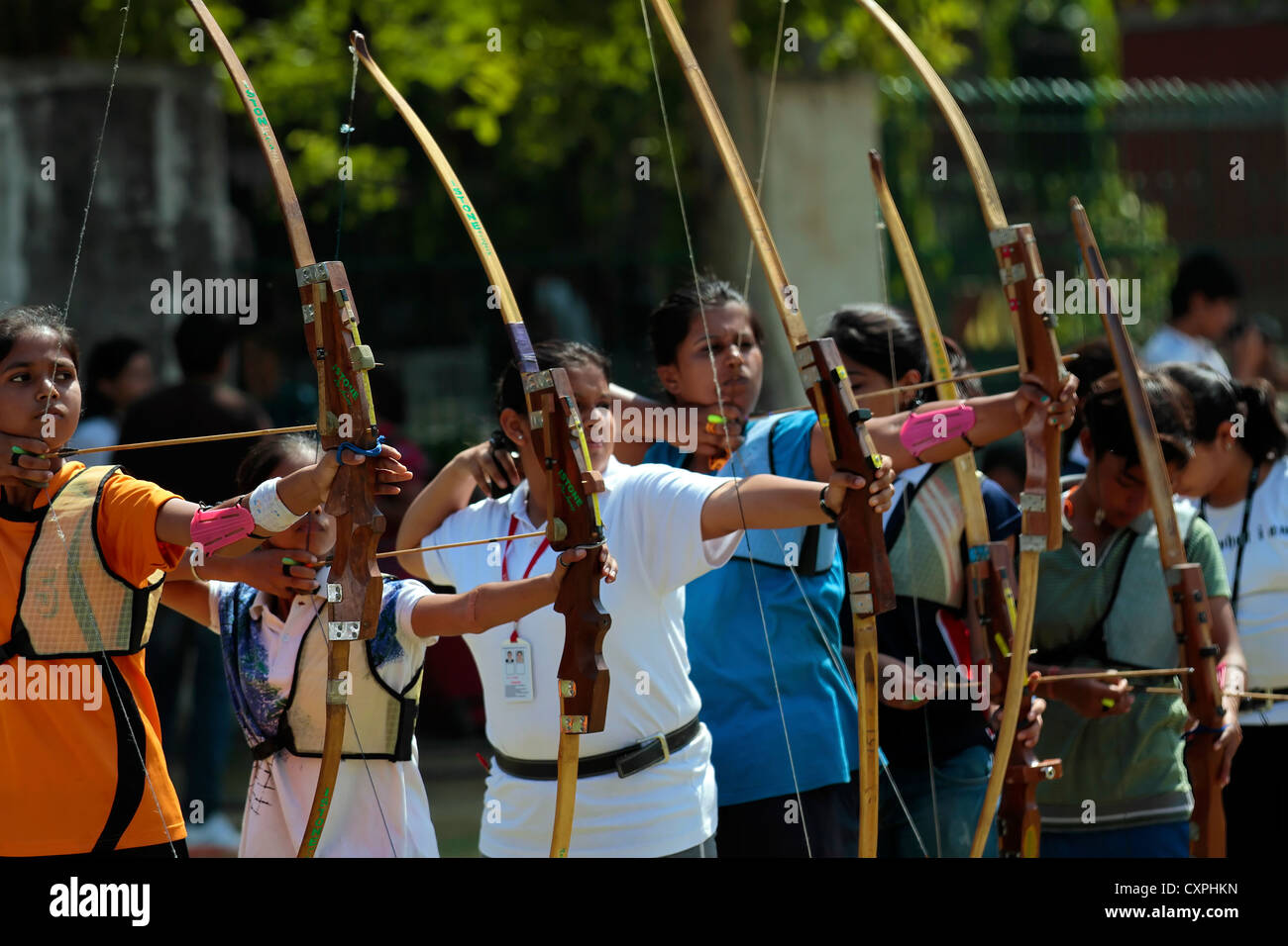 Archers competition hi-res stock photography and images - Alamy