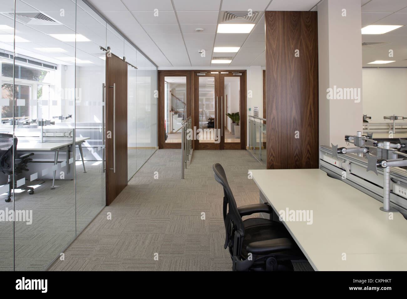 modern commercial office interior Stock Photo - Alamy
