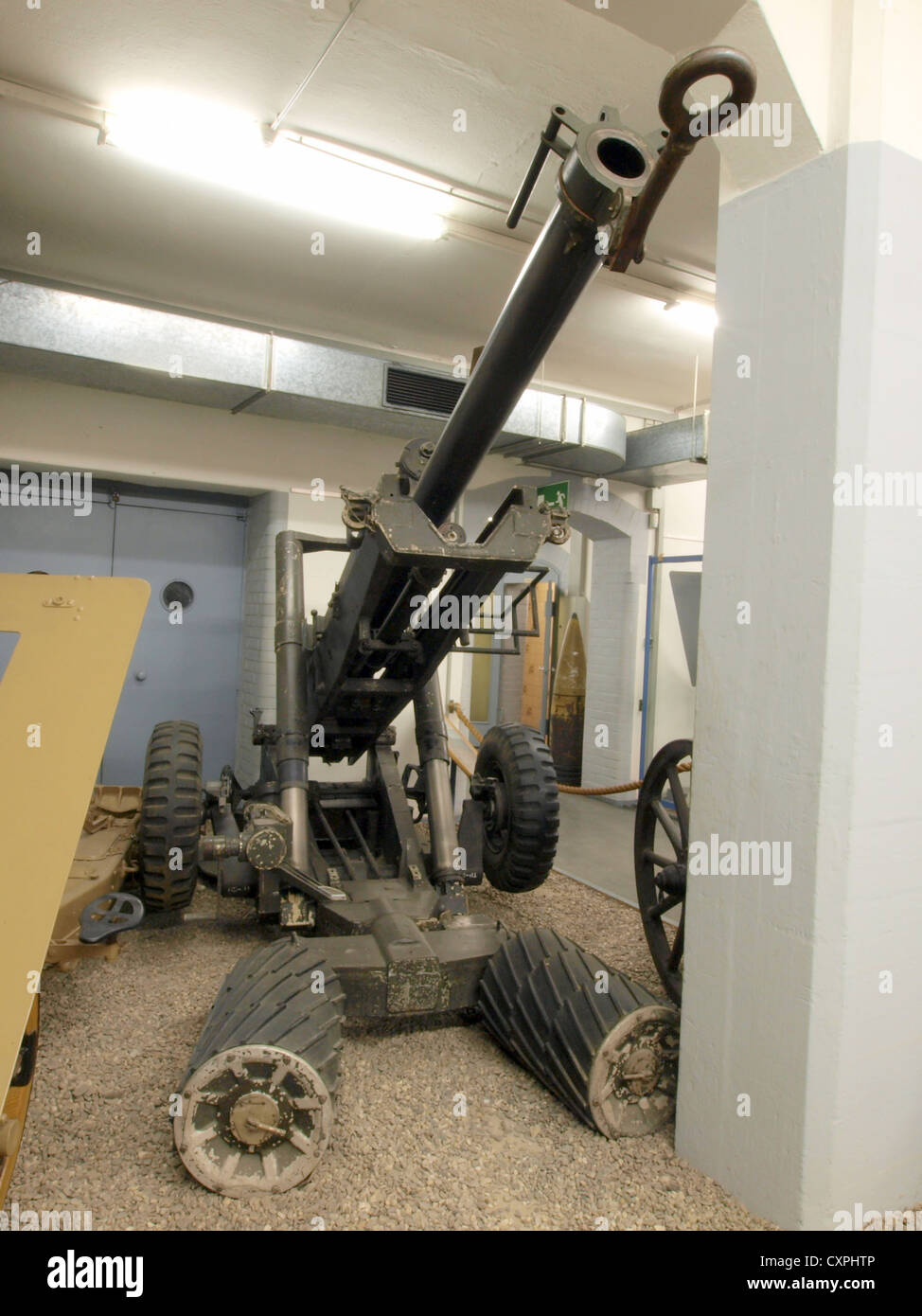 The cannon at the Wehrtechnisches Museum is a historic piece of ...