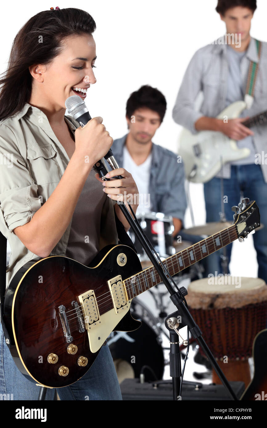 Band activities hi-res stock photography and images - Alamy