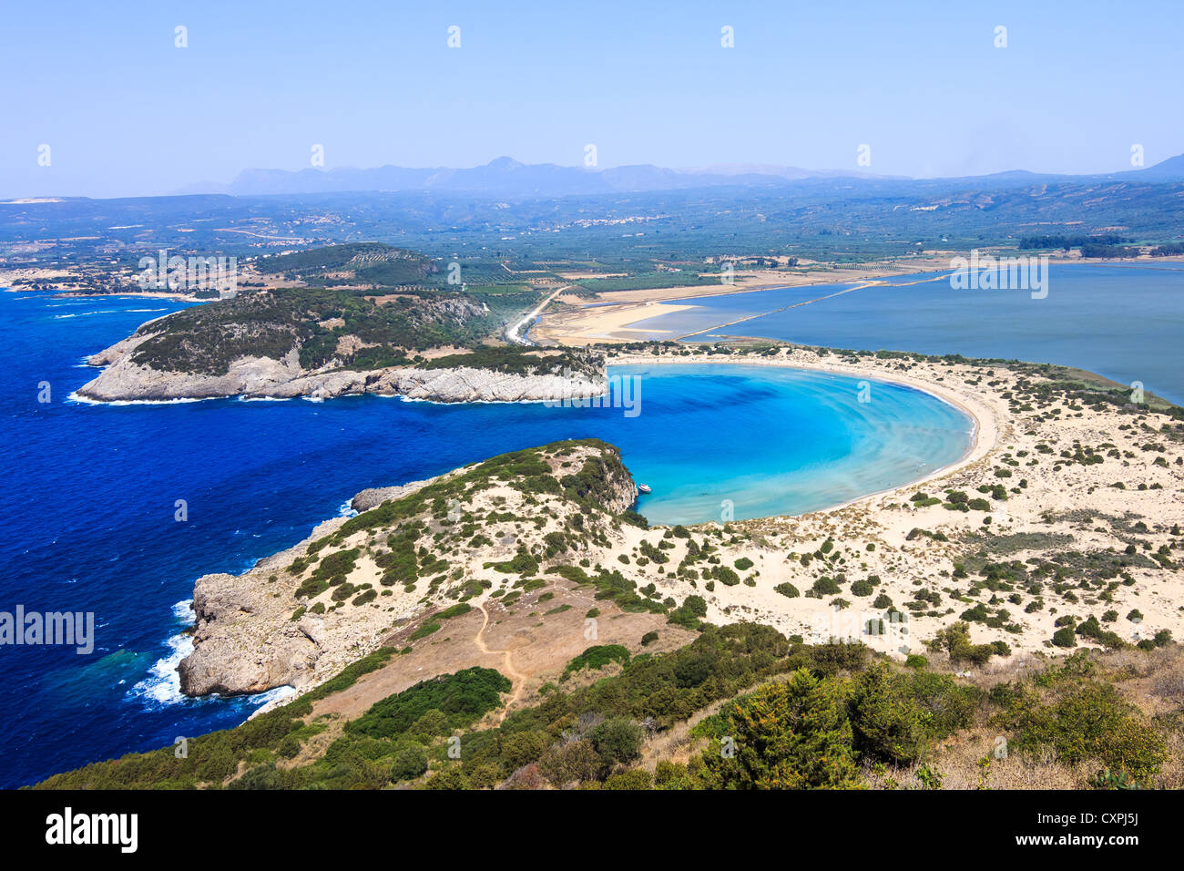 Beautiful lagoon voidokilia in hi-res stock photography and images - Alamy
