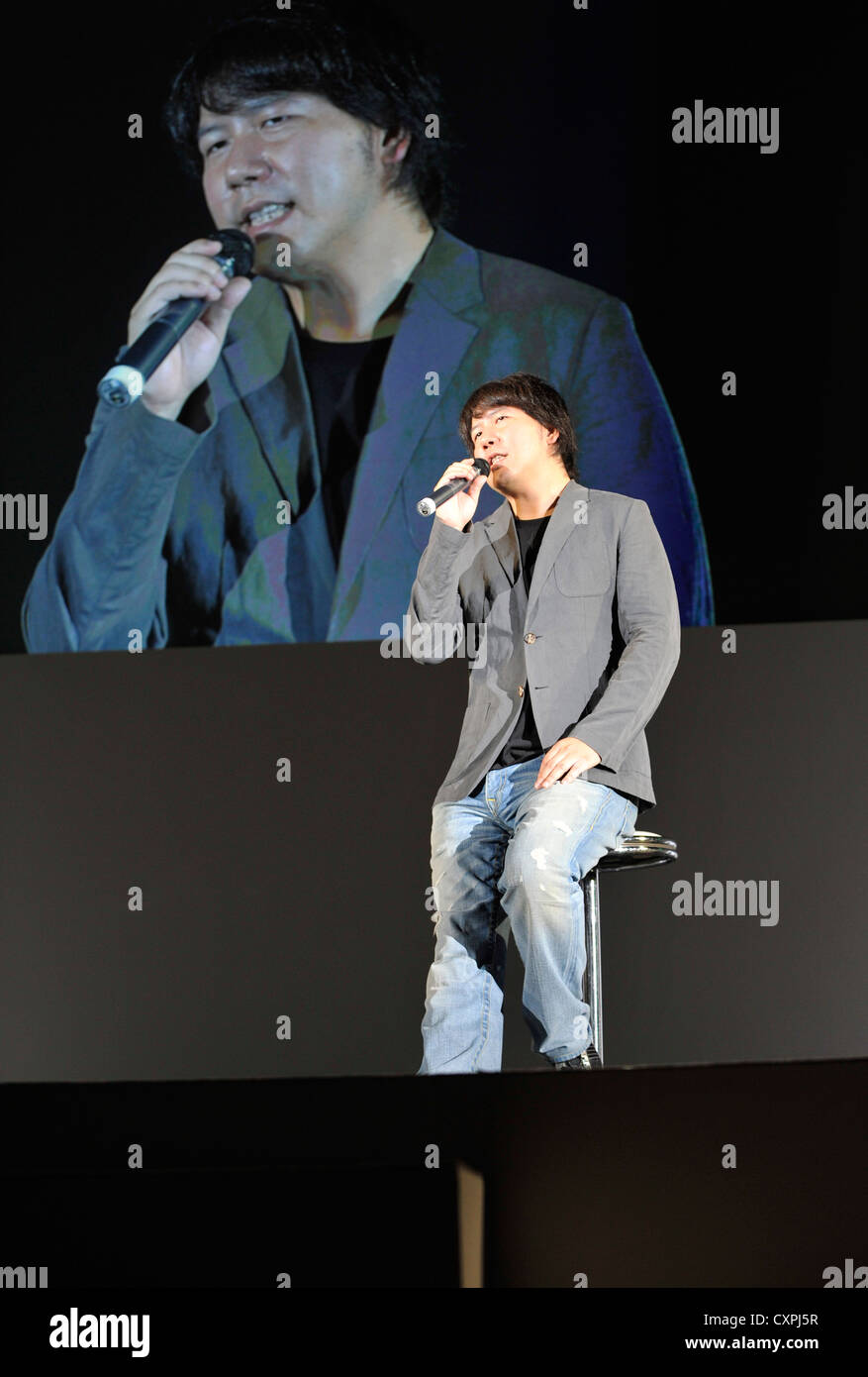 Yoshikazu Tanaka, president of social networking service Gree Inc ...