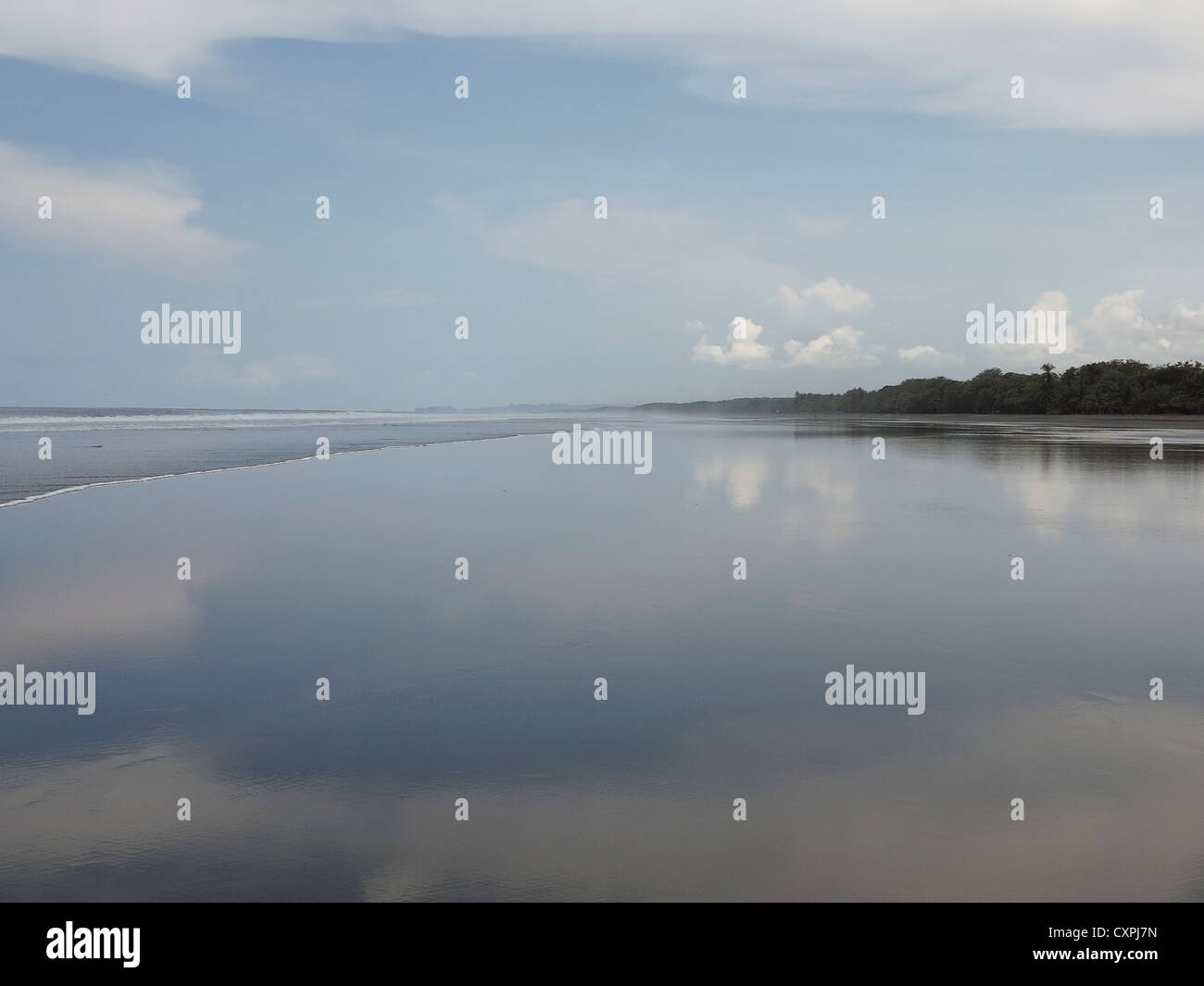 Beautiful beach in Costa Rica Stock Photo - Alamy
