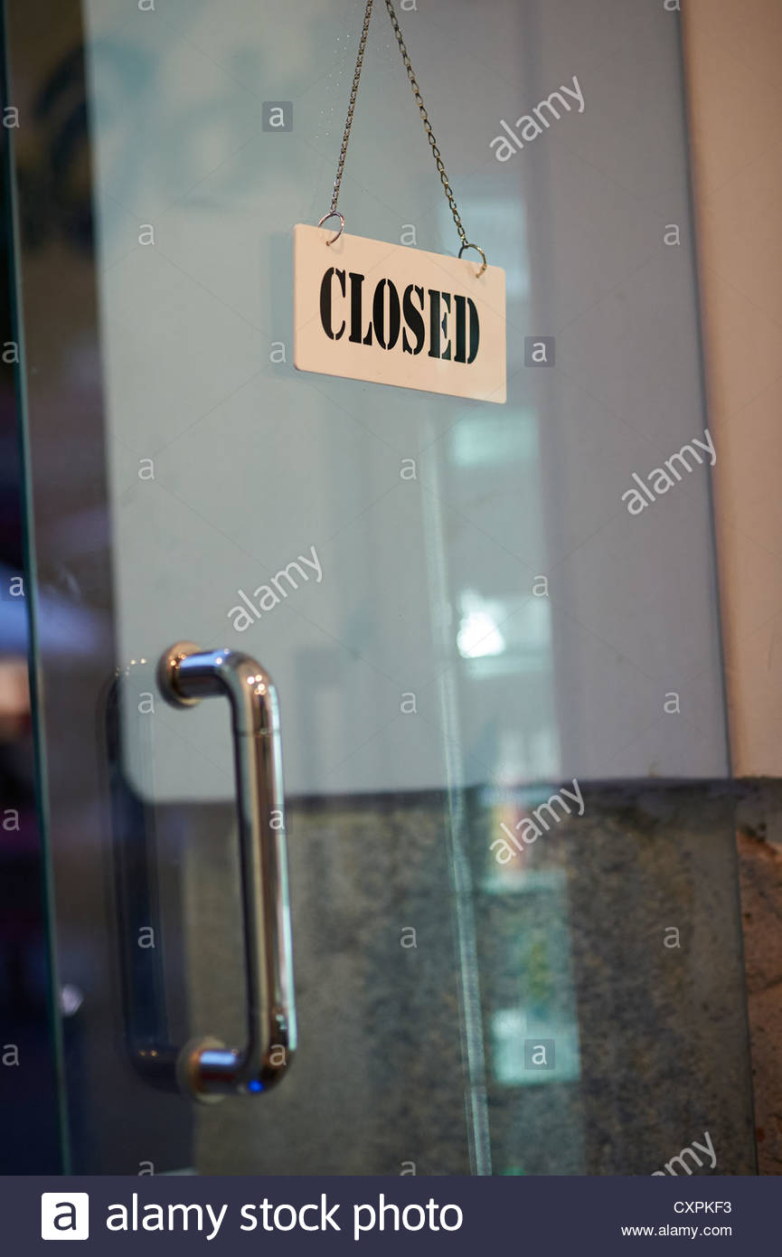 Closed Glass Door High Resolution Stock Photography and Images - Alamy