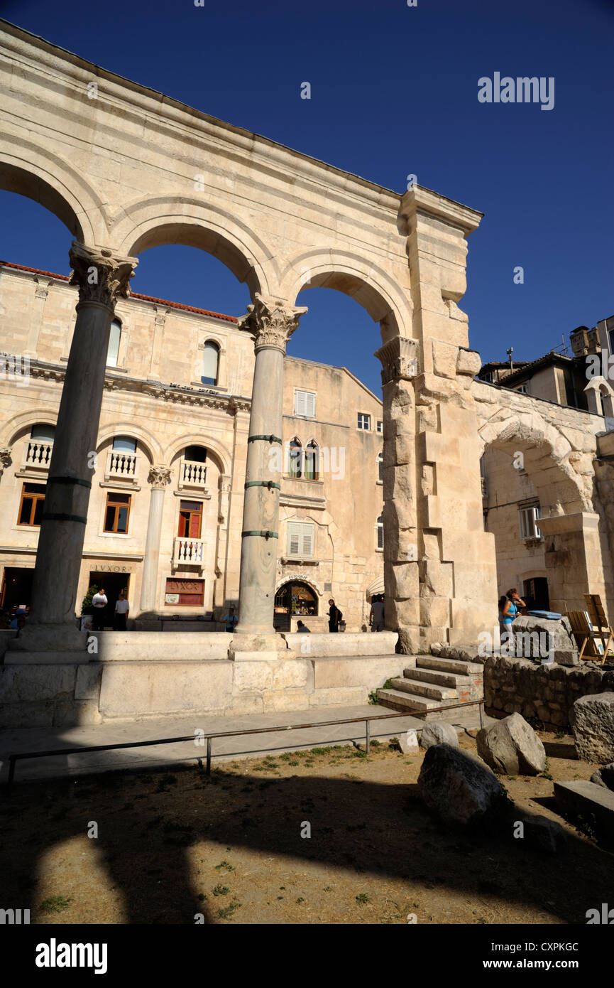 Croatia, Split, Diocletian Palace Stock Photo - Alamy