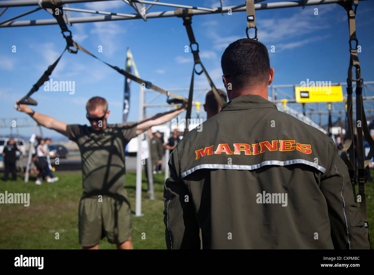 Capt. Esteban Vickers of the 13th Marine Expeditionary Unit ...