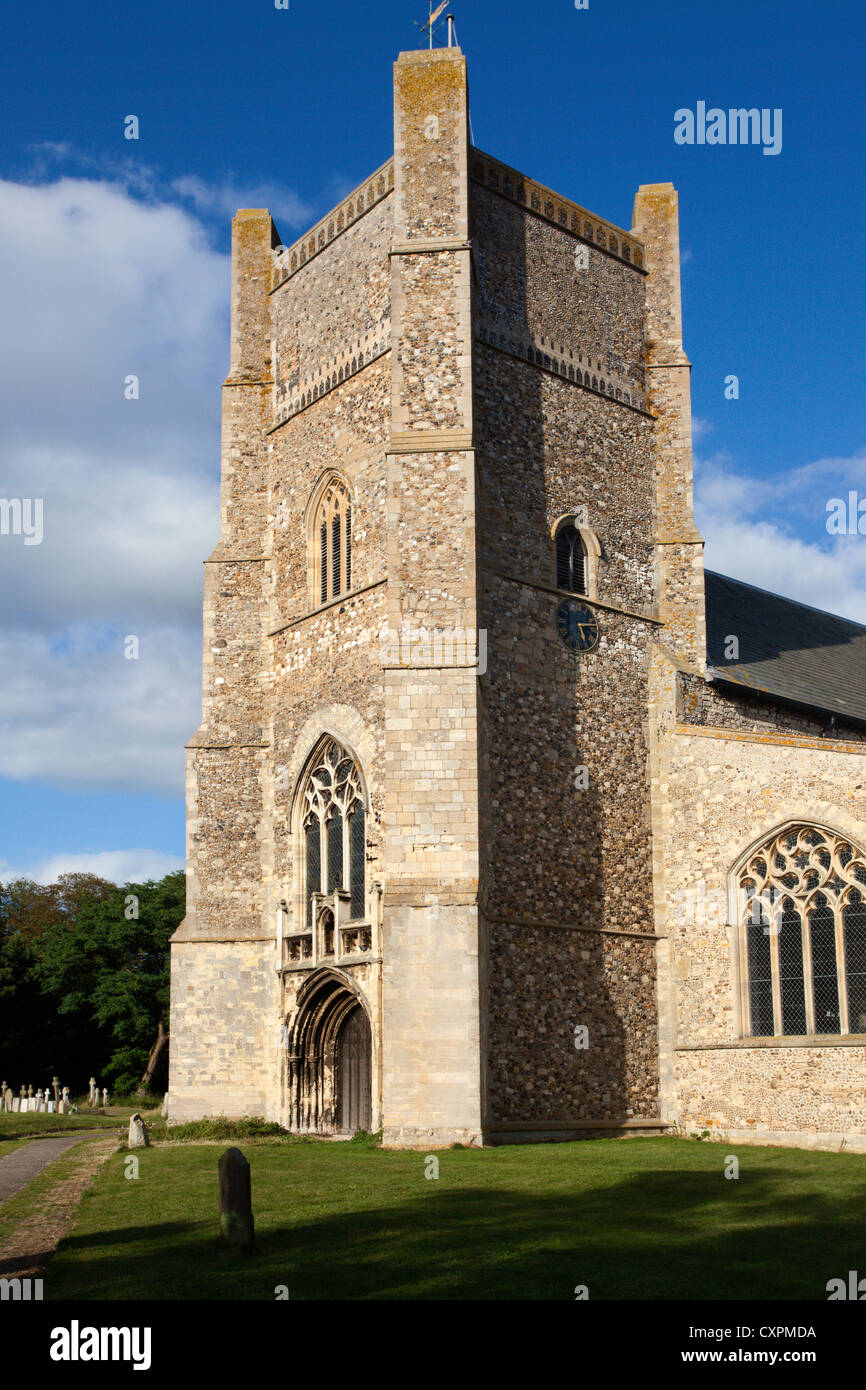 Parish Church of St Bartholomew at Orford Suffolk England Stock Photo ...