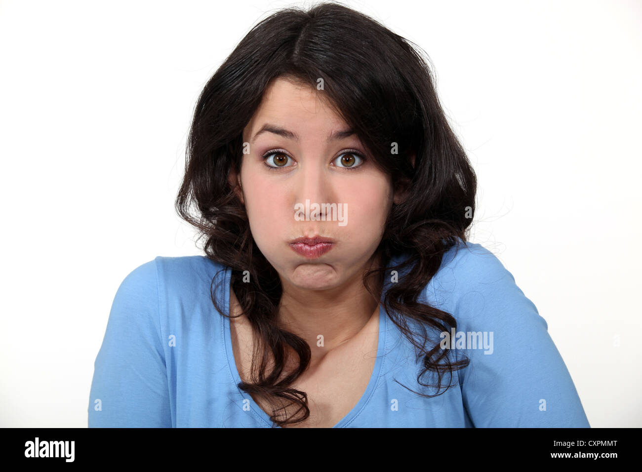 Girl suffocating hi-res stock photography and images - Alamy