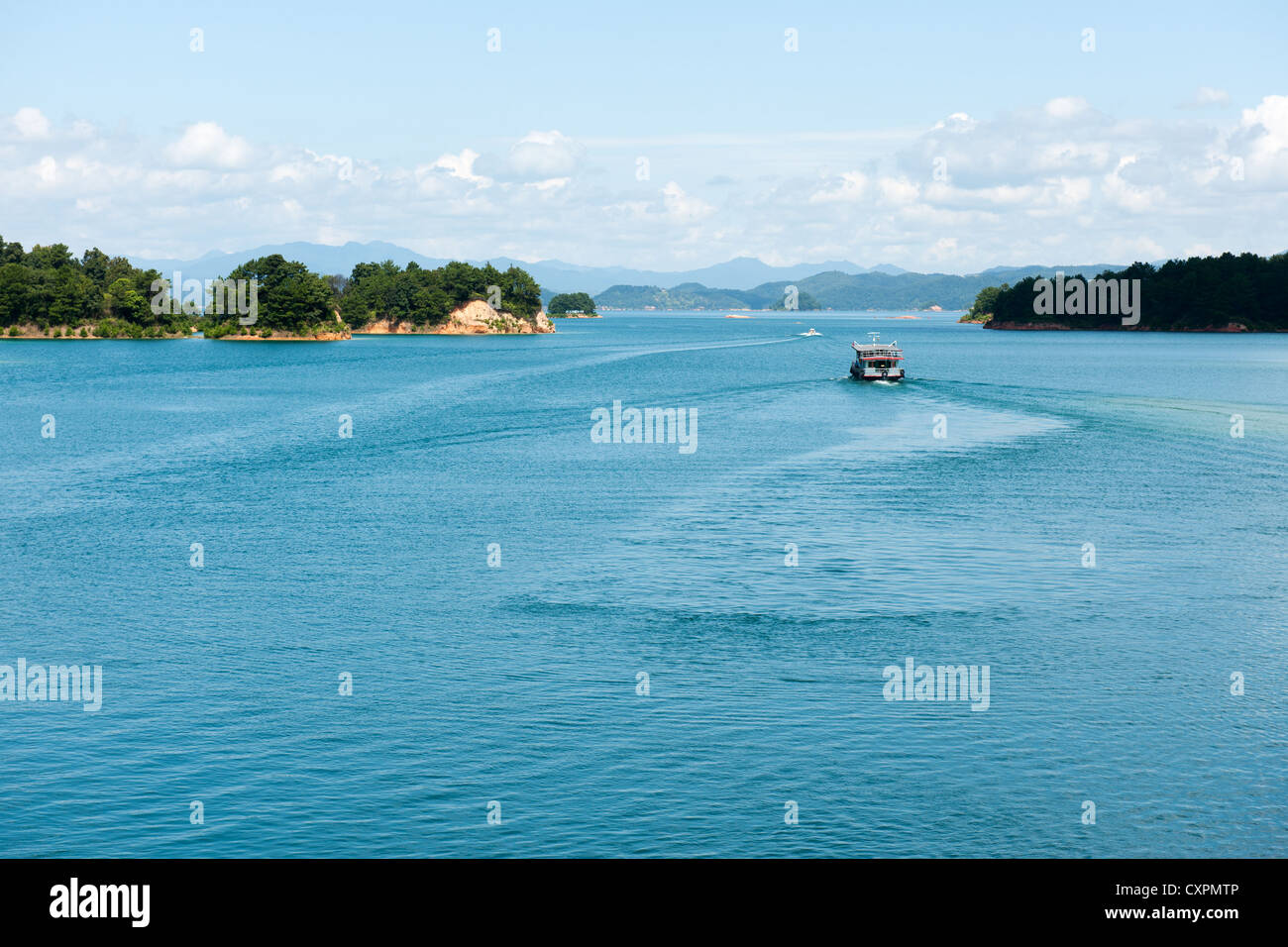 Wanlu lake landscape in Heyuan, Guangdong province, China Stock Photo ...