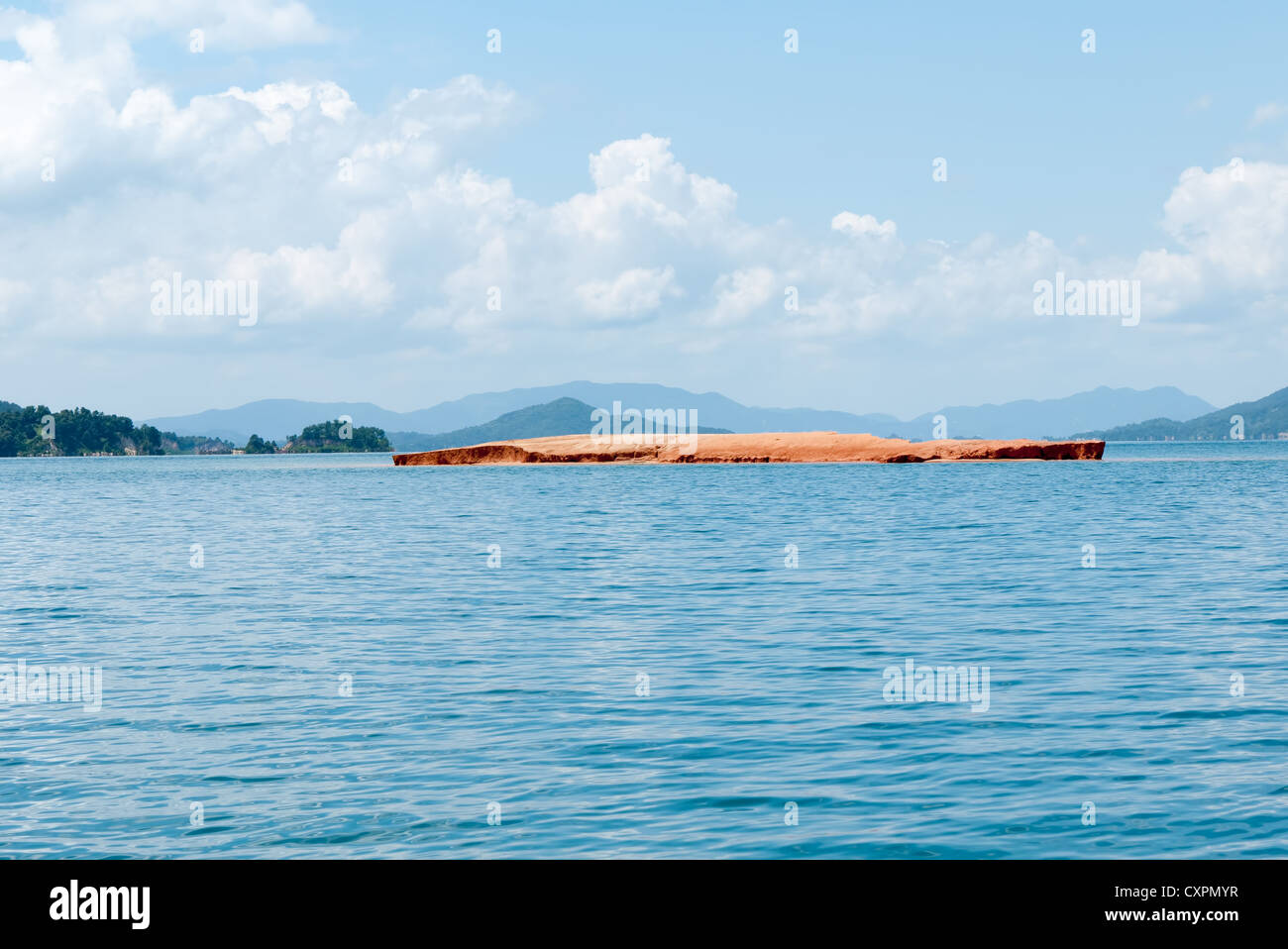Wanlu lake landscape in Heyuan, Guangdong province, China Stock Photo ...