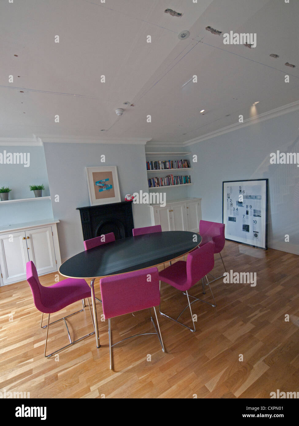 A meeting room in the offices of a design studio Stock Photo - Alamy