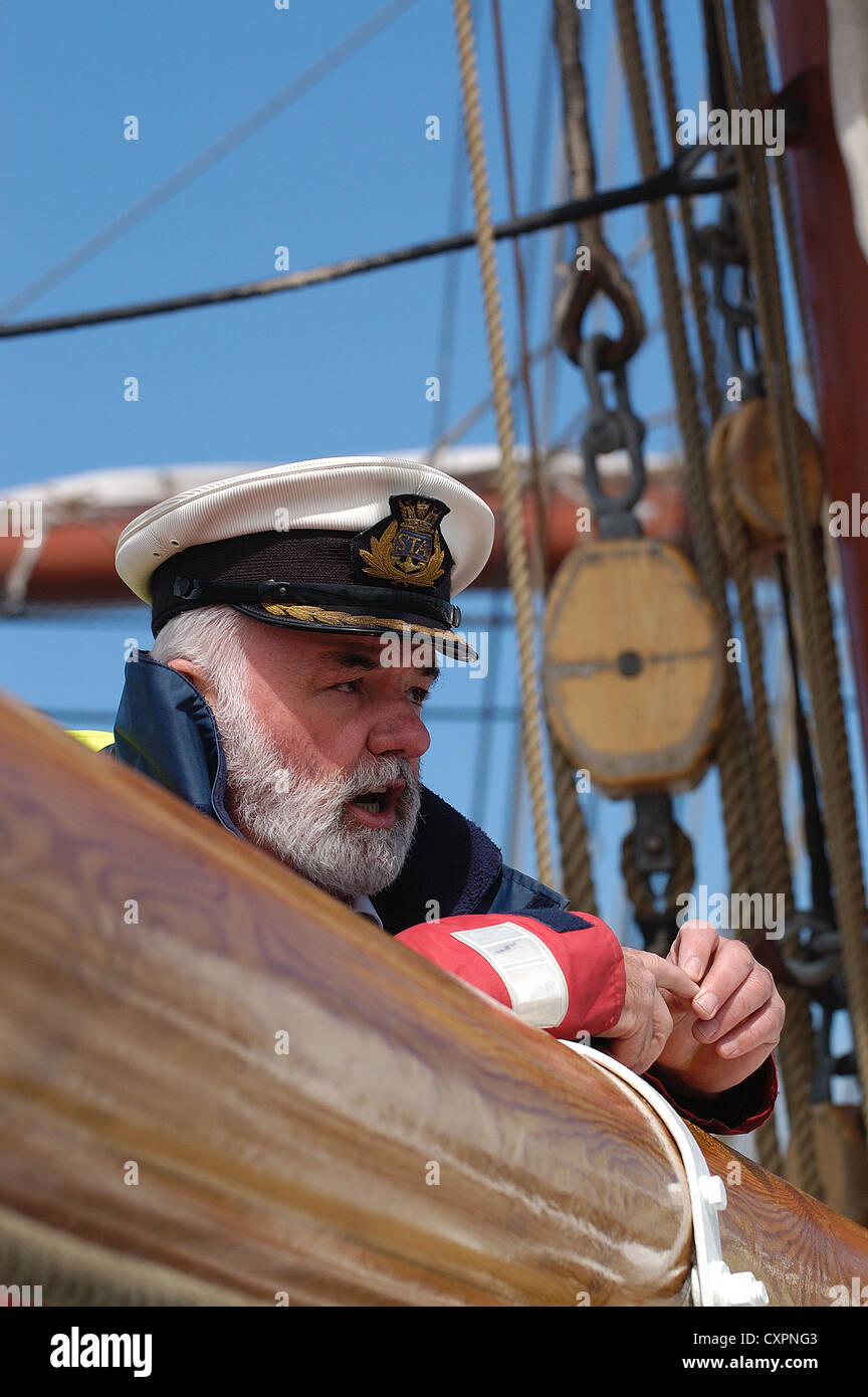 Captain of STA(Sail Training Association) 'Tall Ship 'Stavros S ...