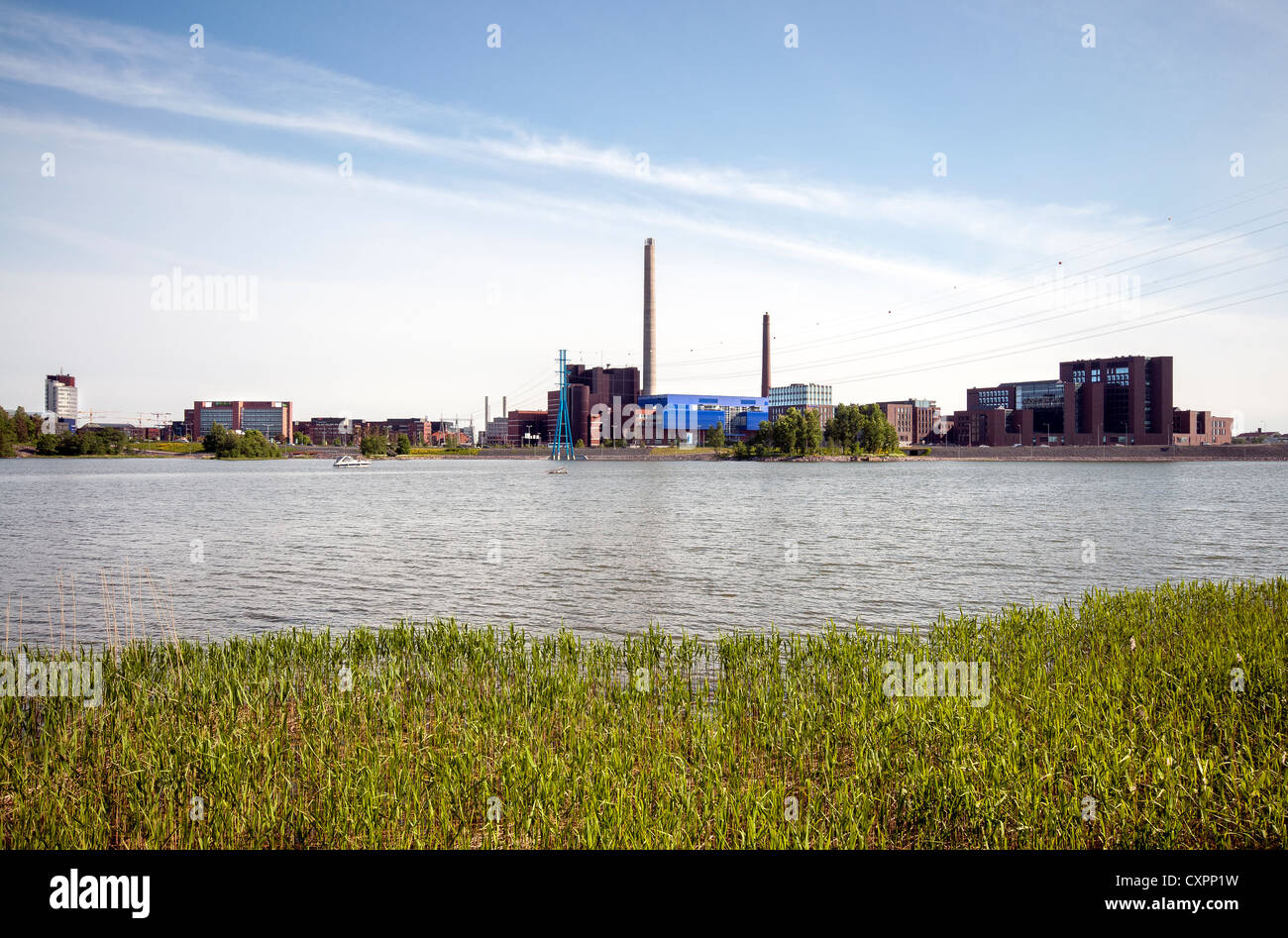 Ruoholahti district of Helsinki viewed from Lapinlahti Stock Photo - Alamy