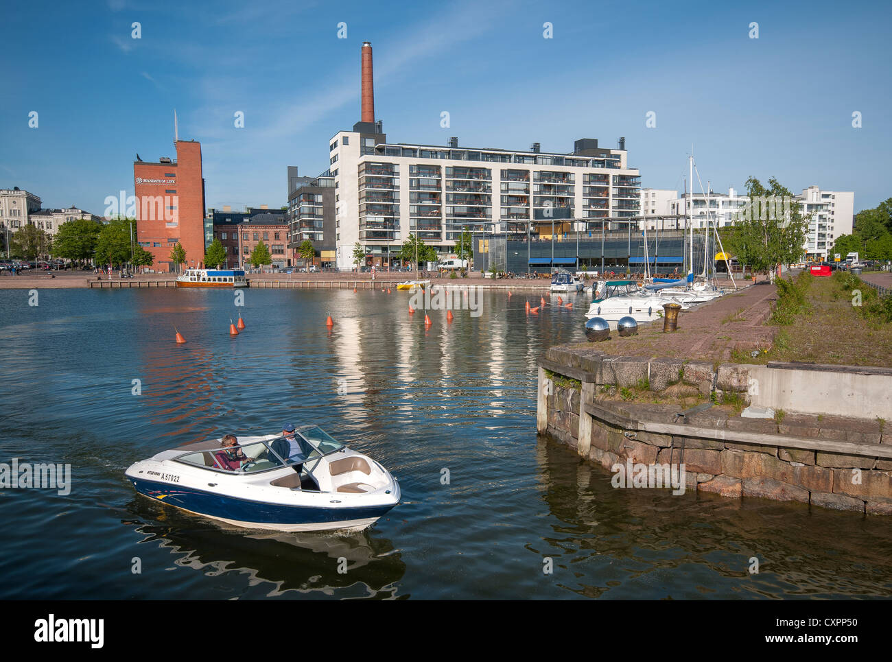 Hietalahti harbour in Helsinki, Finland Stock Photo - Alamy