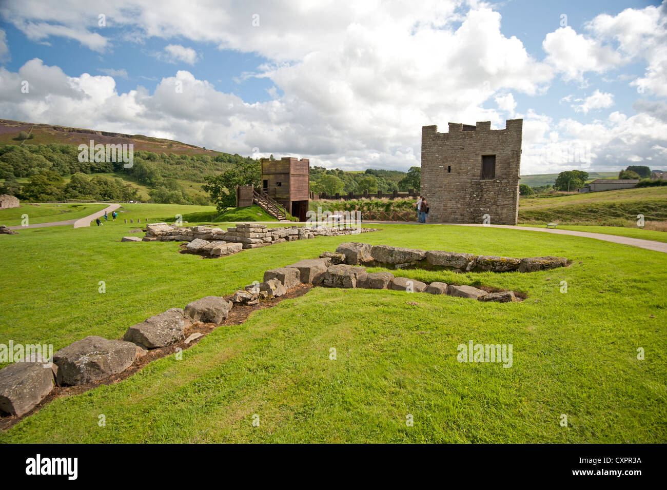Vindolanda reconstruction High Resolution Stock Photography and Images ...