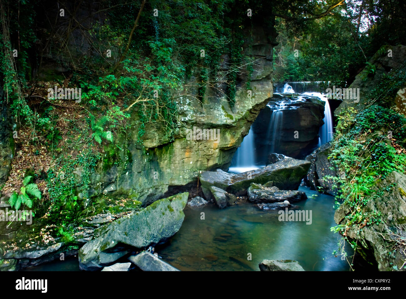 Aberdulais waterfall hi-res stock photography and images - Alamy