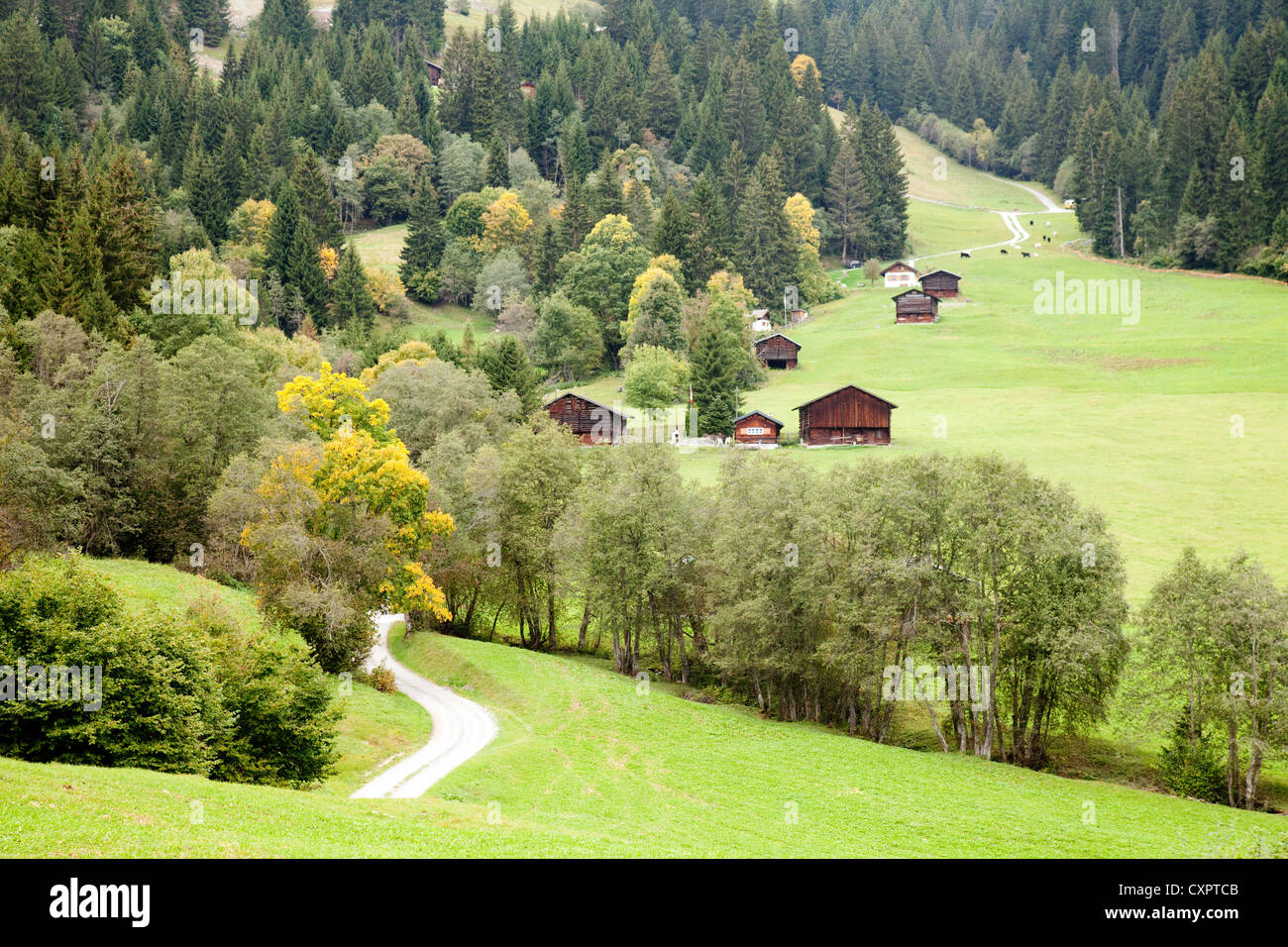 Alpine scene switzerland hi-res stock photography and images - Alamy