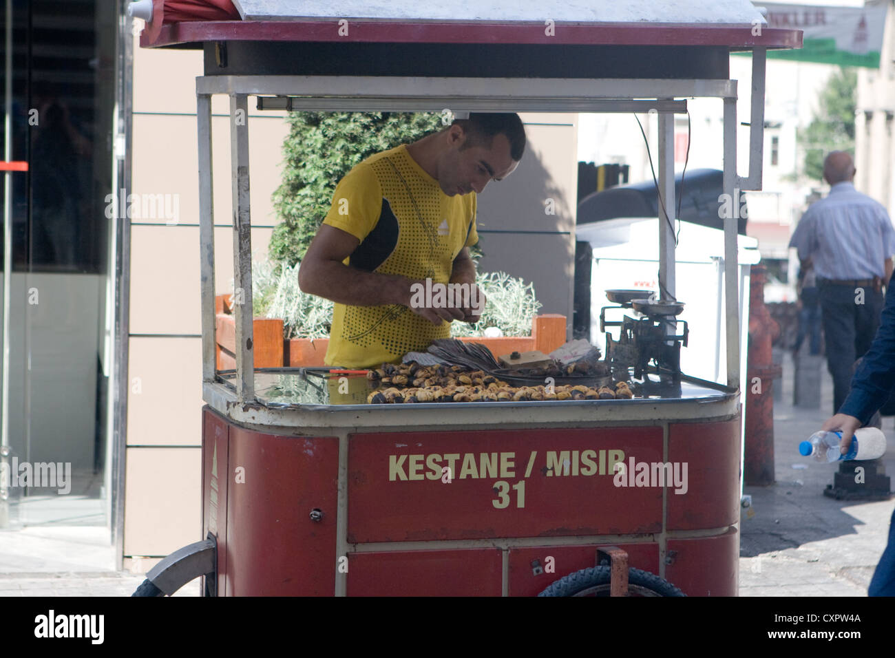 Street vendor, Istanbul, Turkey Stock Photo - Alamy