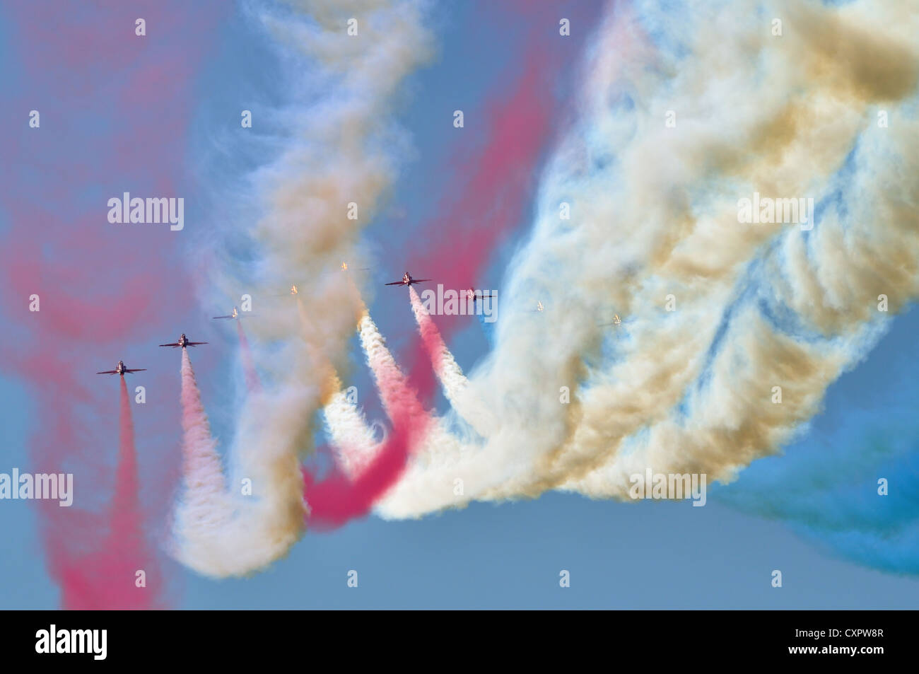 Airshow on the sky Stock Photo - Alamy
