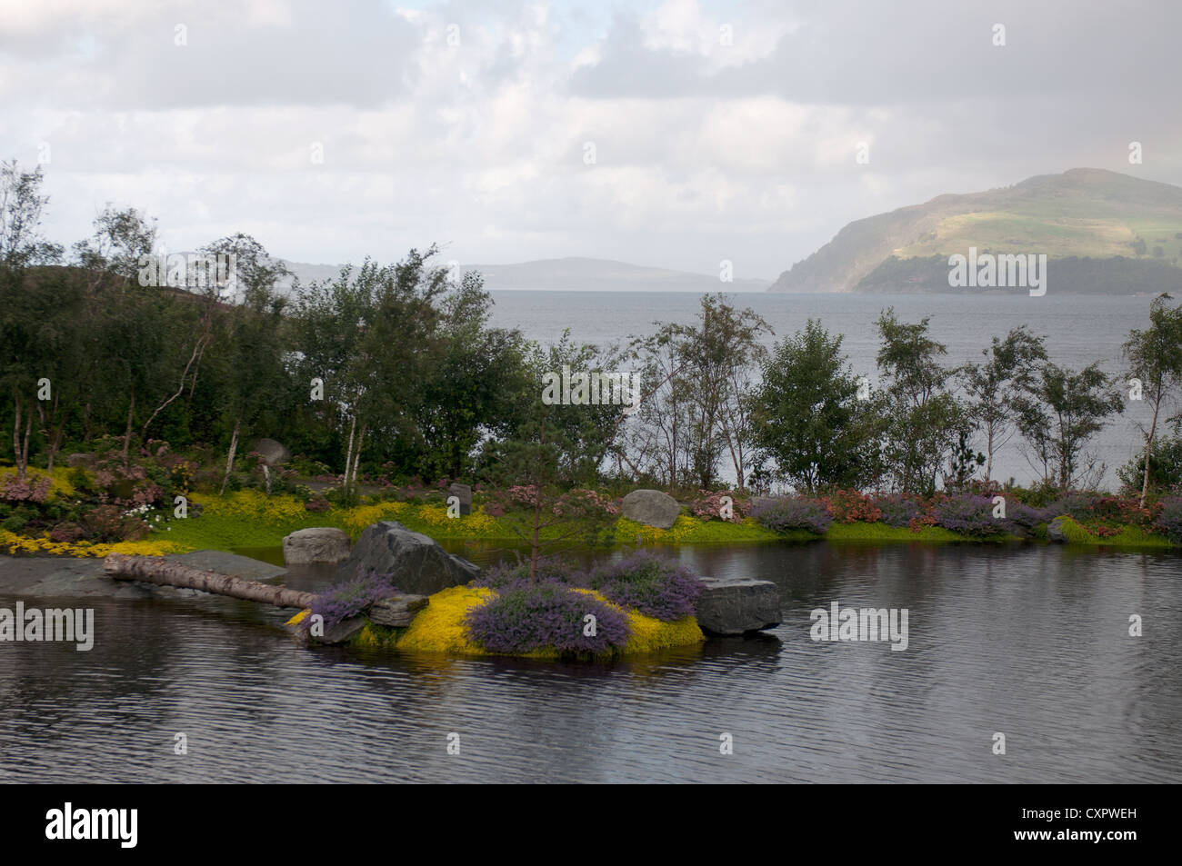 The Flor & Fjaere (Flor & Fjære) Gardens in Stavanger, Norway Stock ...