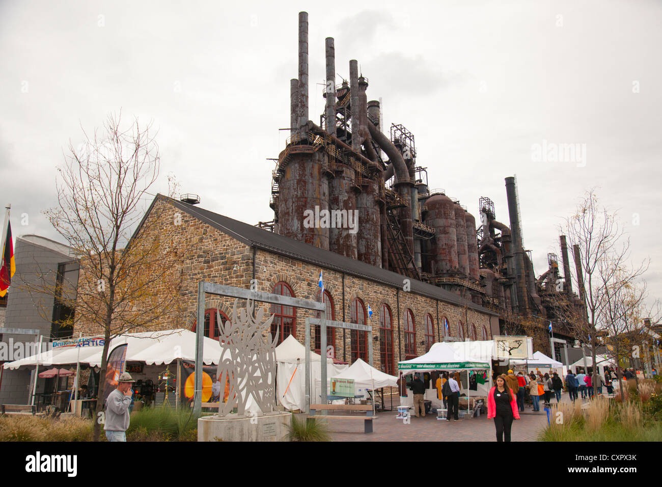 Steel Stacks campus in Bethlehem PA Stock Photo - Alamy Steel Stacks campus in Bethlehem PA Stock Photo - Alamy