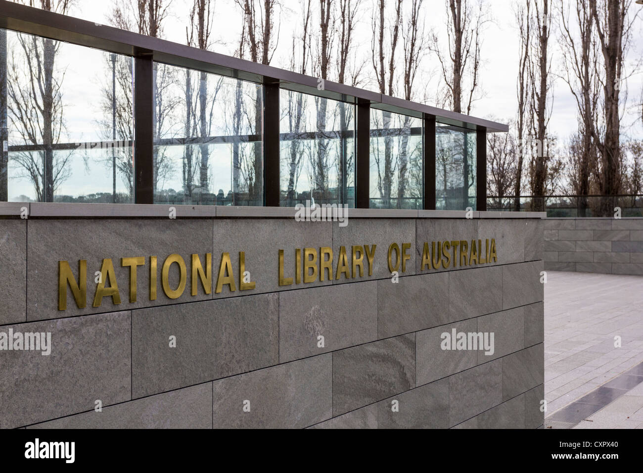 National Library of Australia Stock Photo - Alamy