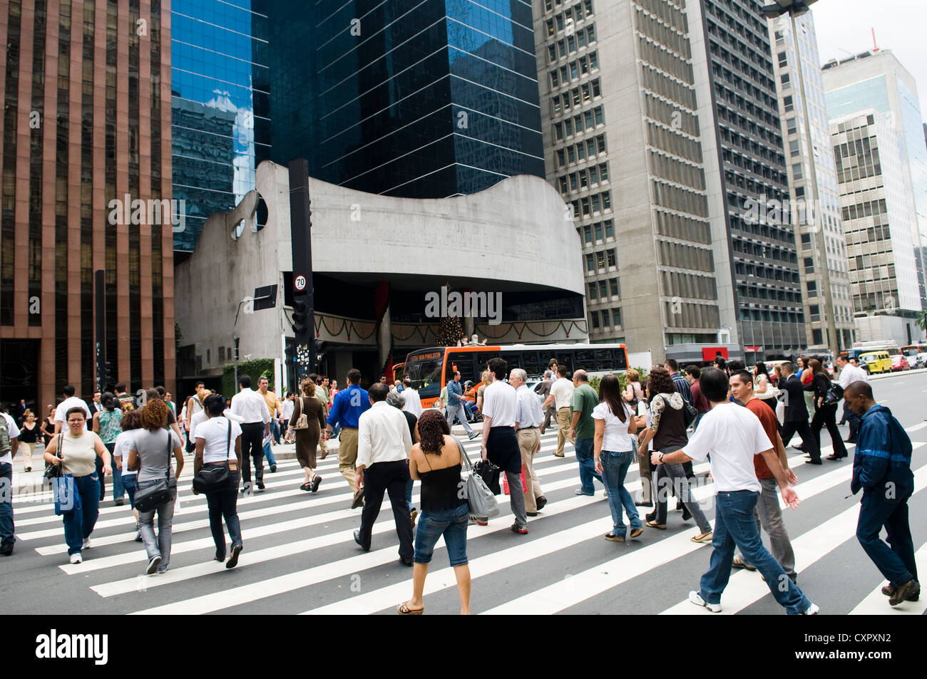Brazilian urban center hi-res stock photography and images - Alamy