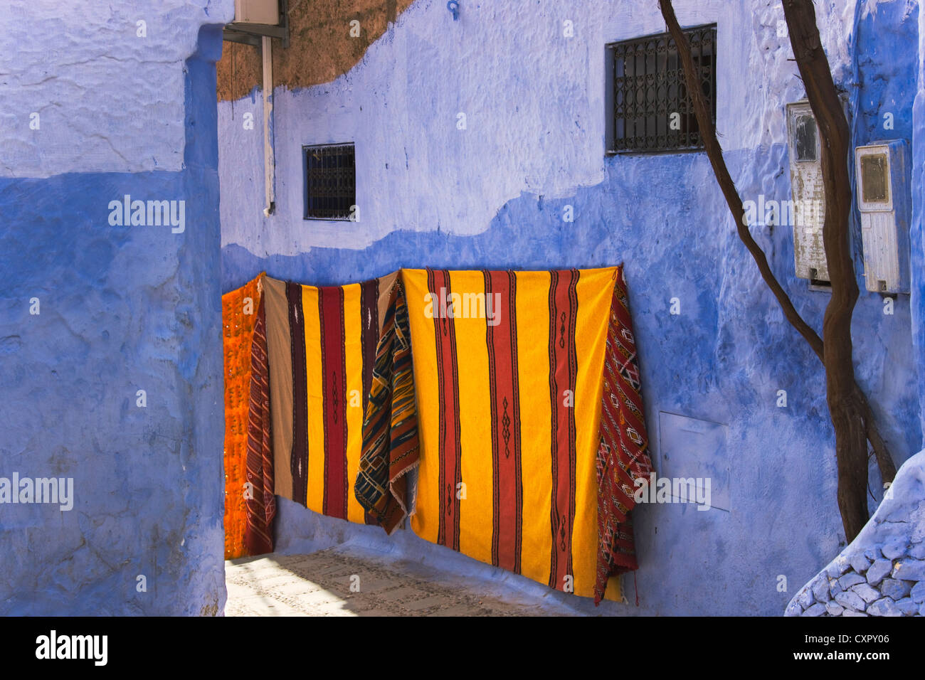 Chefchaouen blue hi-res stock photography and images - Alamy