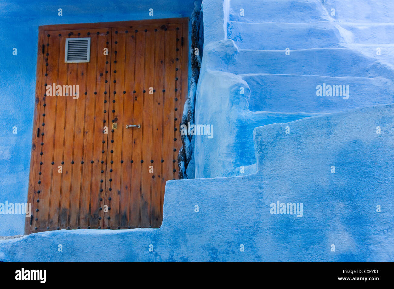 Traditional house, Chefchaouen, Morocco Stock Photo - Alamy