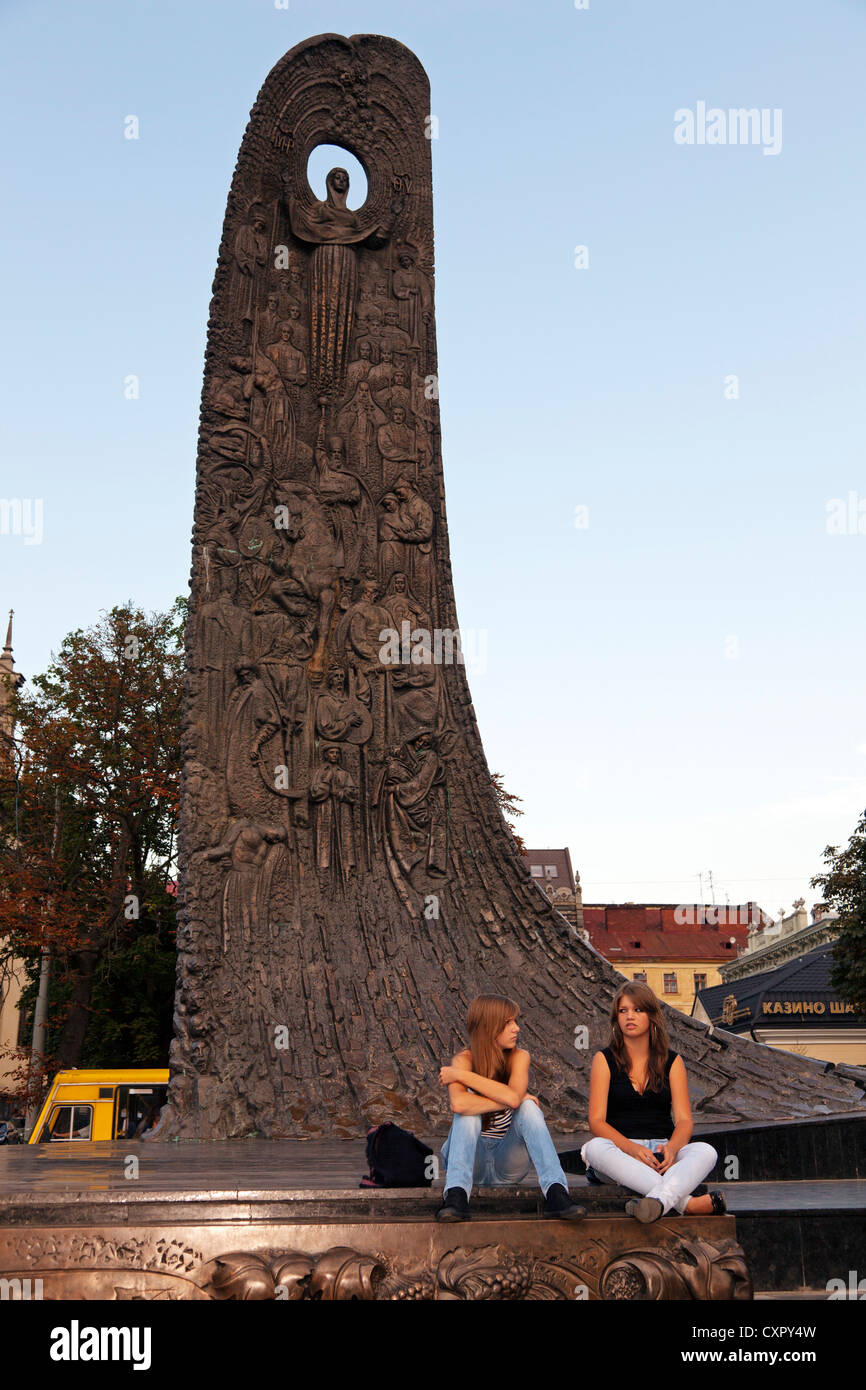 Statue of shevchenko hi-res stock photography and images - Alamy