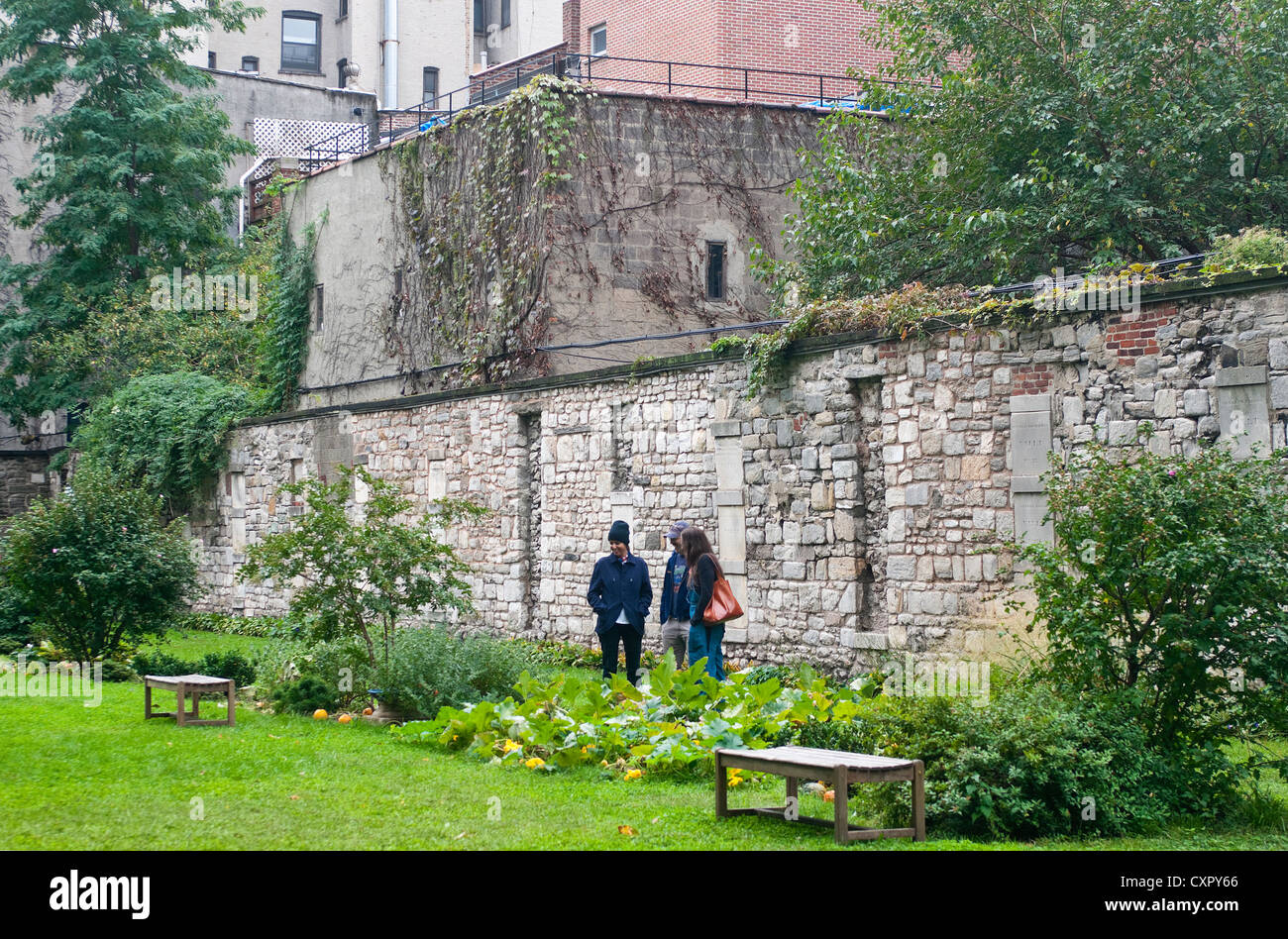 New York, NY The New York Marble Cemetery, also known as the second ...