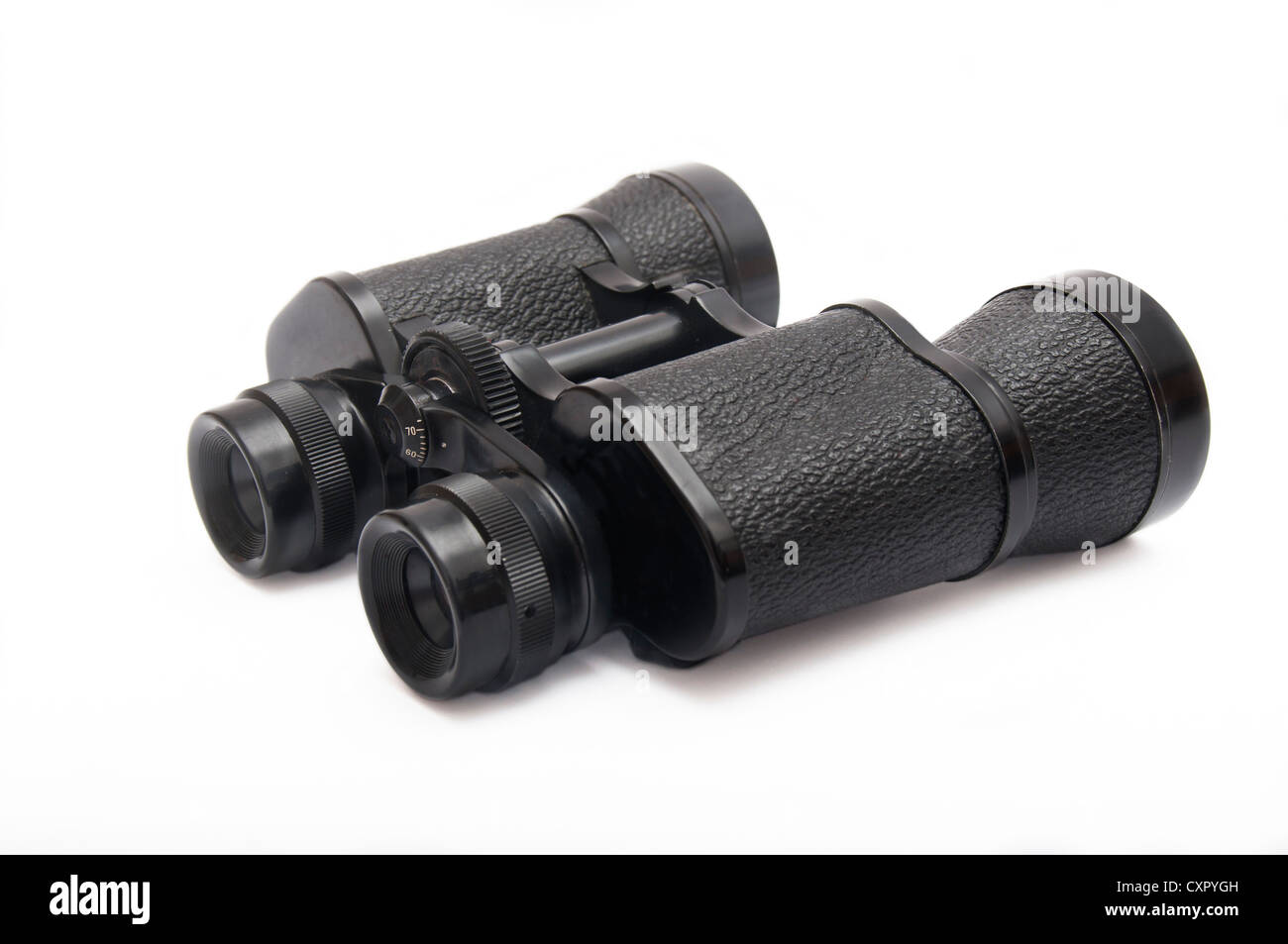 Binoculars isolated on white background Stock Photo - Alamy