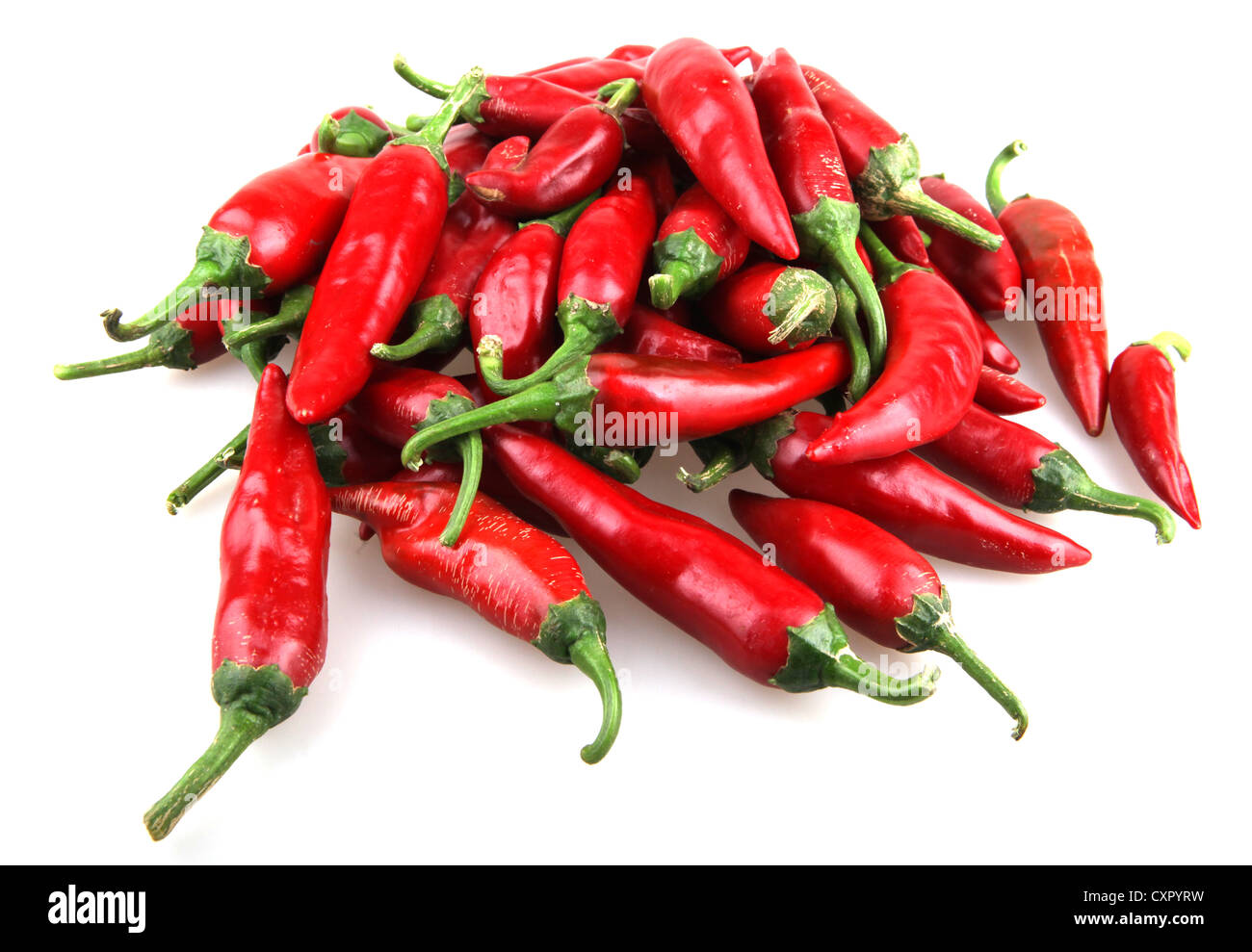 Red chilli peppers Stock Photo - Alamy