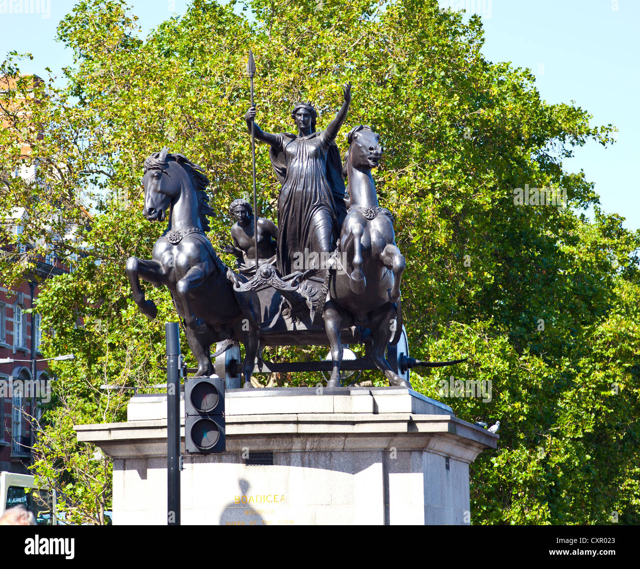 Queen boadicea horses hi-res stock photography and images - Alamy