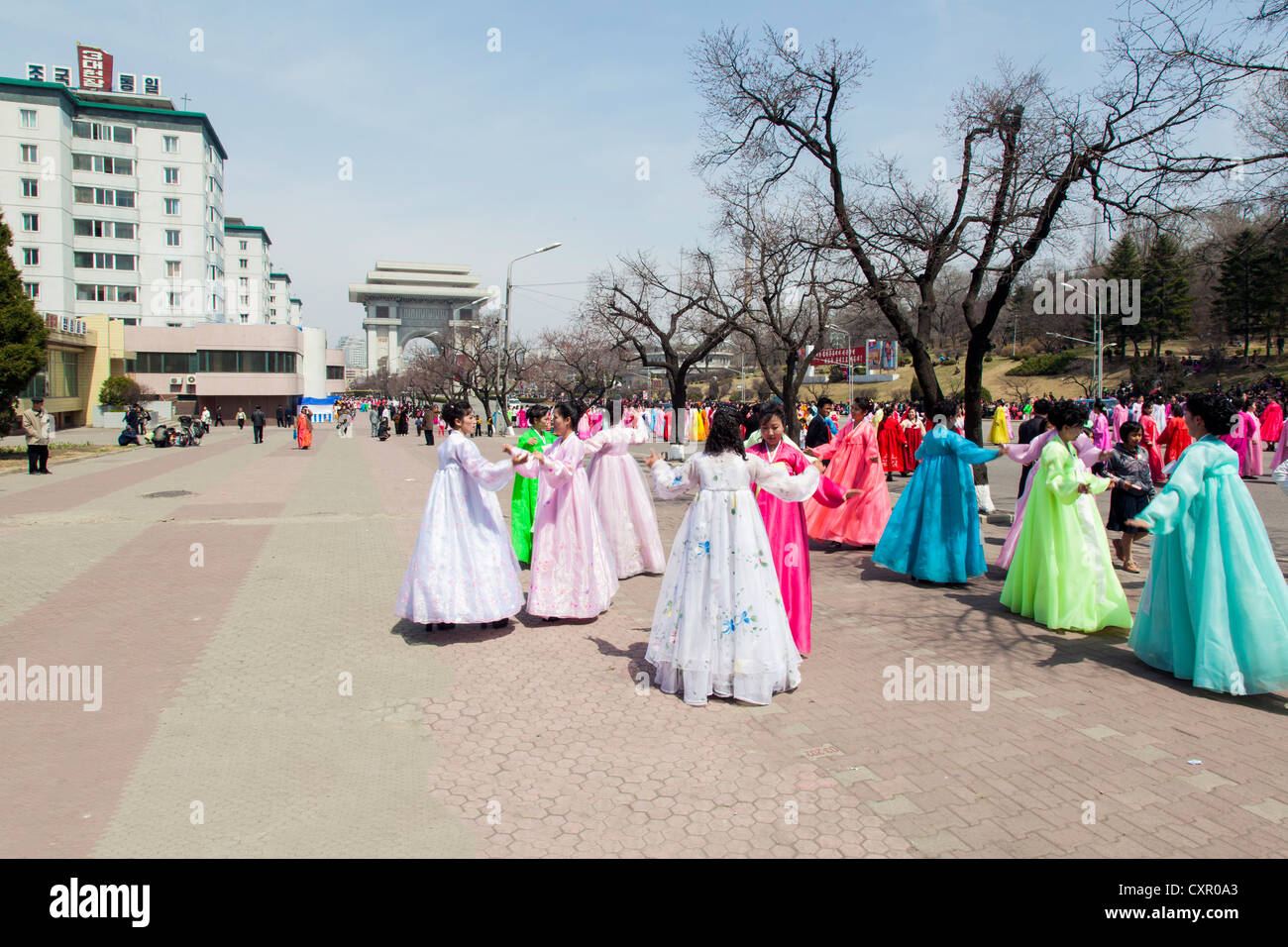 Democratic Peoples's Republic of Korea (DPRK), North Korea, Pyongyang ...