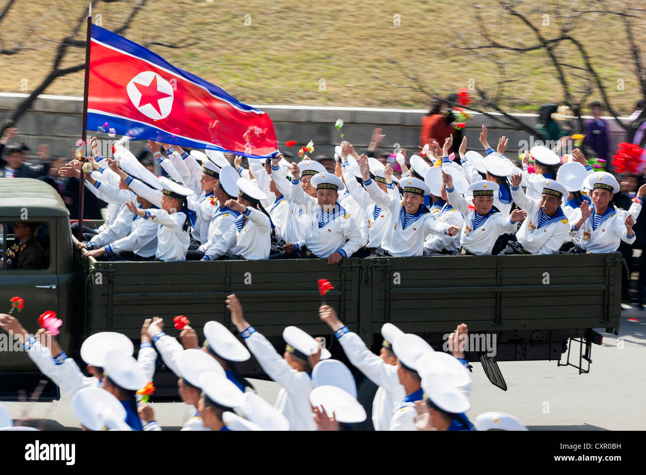 North korea military parade hi-res stock photography and images - Alamy