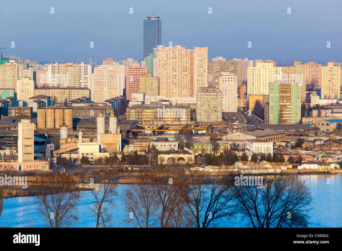Pyongyang city skyline hi-res stock photography and images - Alamy