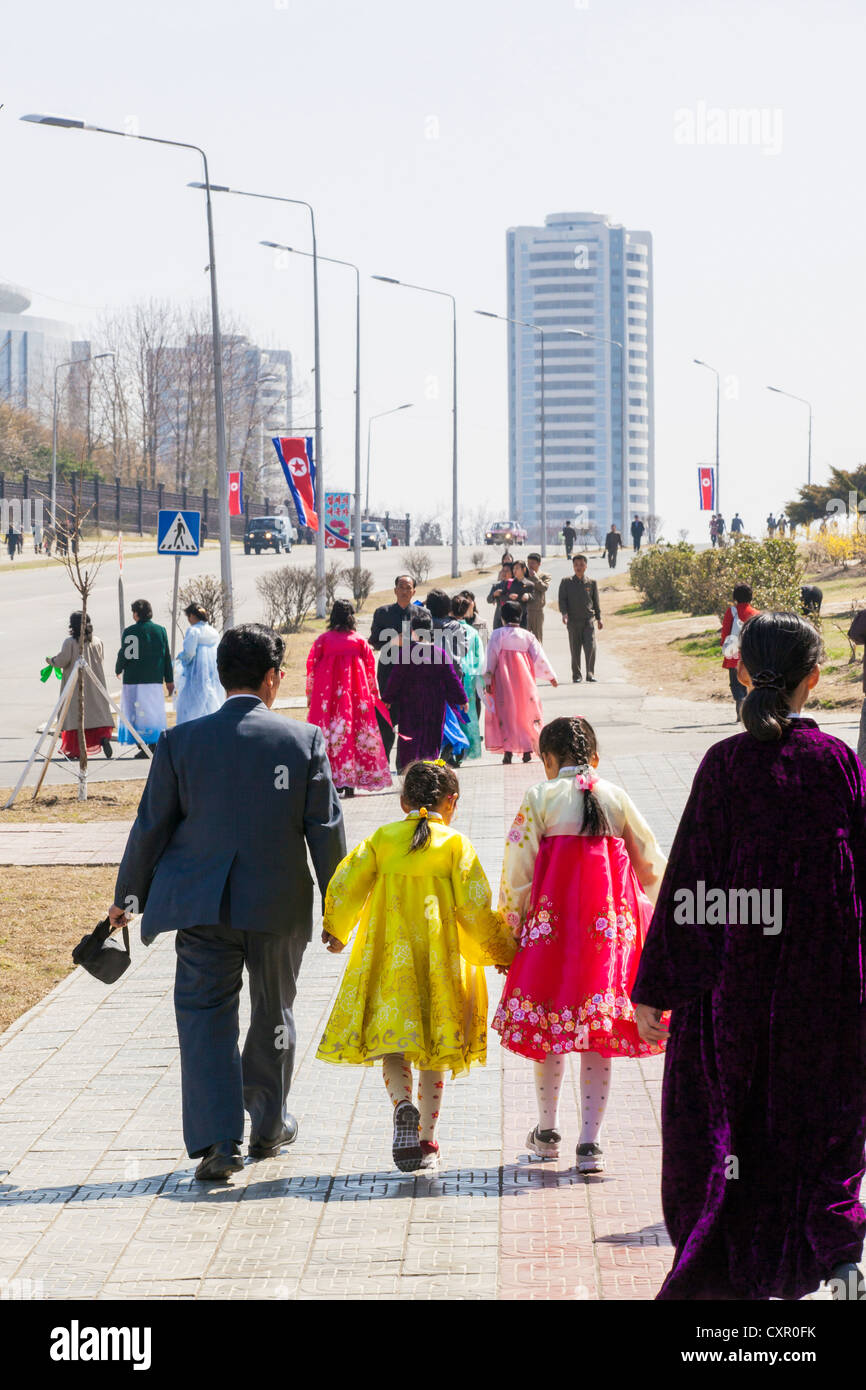 Democratic Peoples's Republic of Korea (DPRK), North Korea, Pyongyang ...