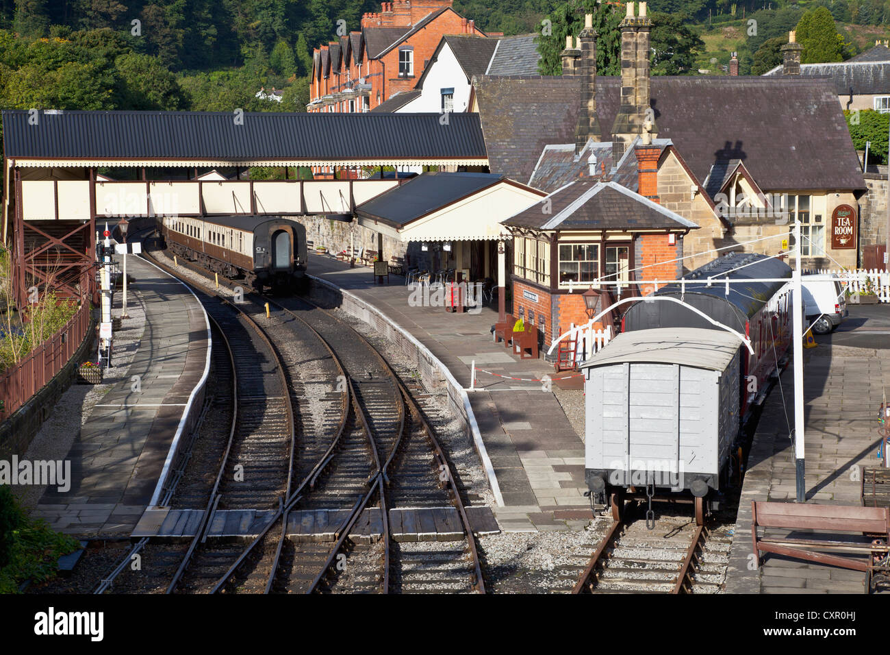 Llangollen Railway Station, Wales Stock Photo - Alamy